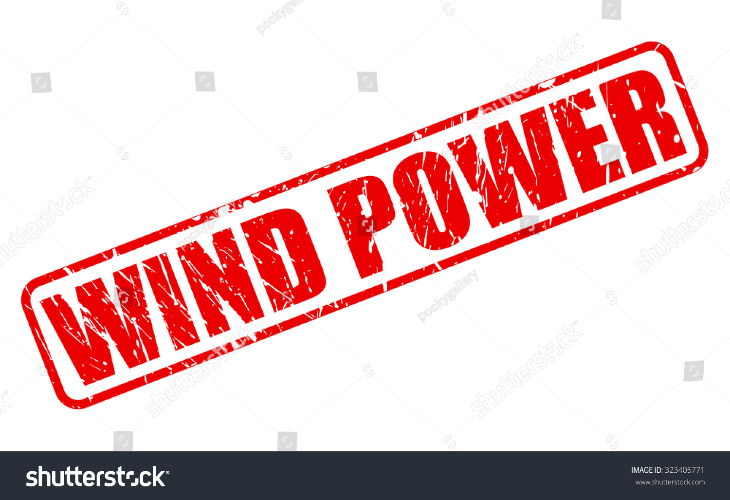 Wind Power Red Stamp Text On: เวกเตอร์สต็อก (ปลอดค่าลิขสิทธิ์ ...