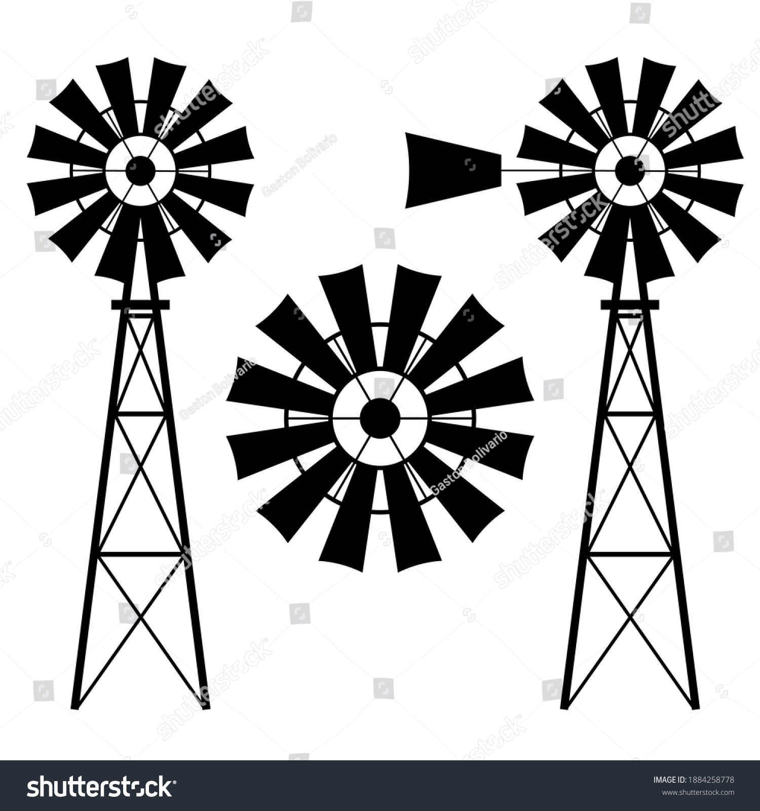 94,067 Windmill vector Stock Vectors, Images & Vector Art | Shutterstock
