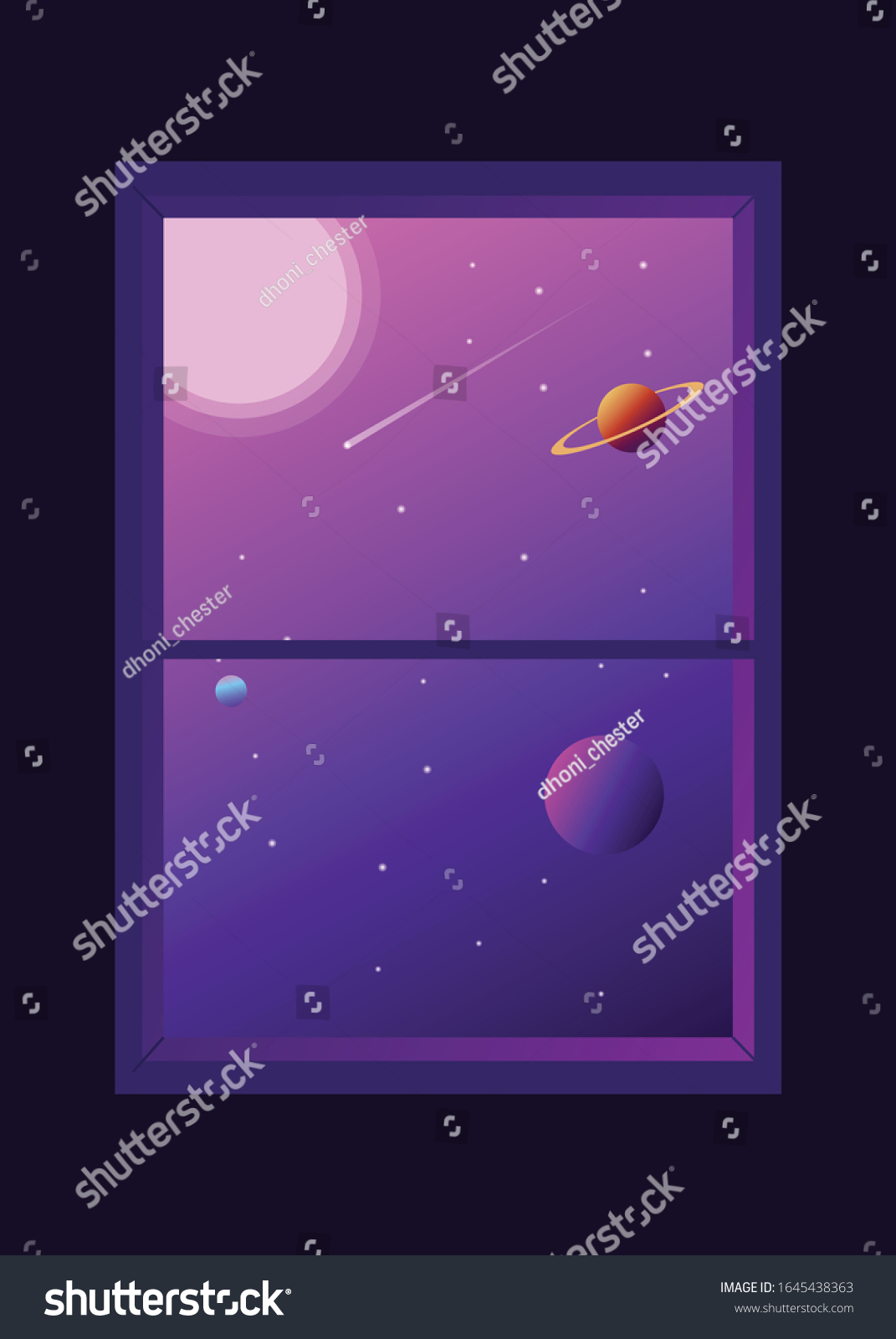 Window Plane Space Imagination Vector File Stock Vector (Royalty Free ...