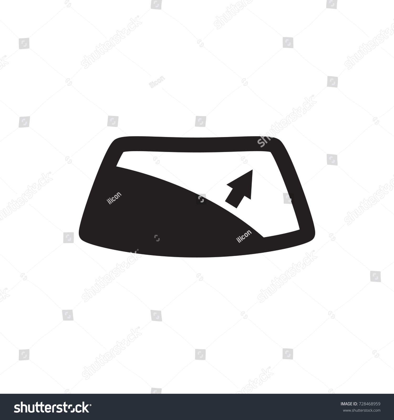 Window Repair Icon Stock Vector (Royalty Free) 728468959