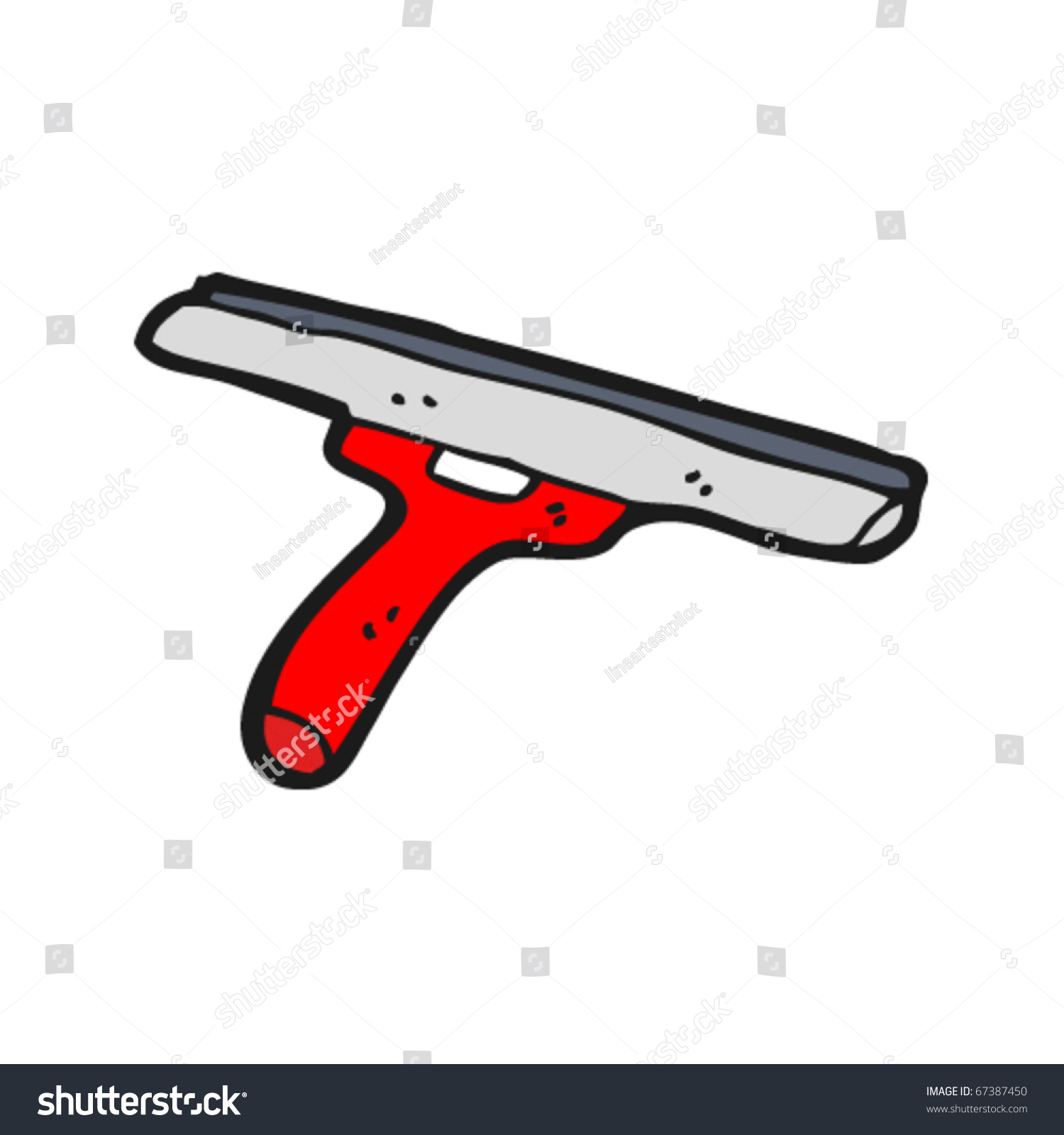 Window Wiper Cartoon Stock Vector (Royalty Free) 67387450 | Shutterstock