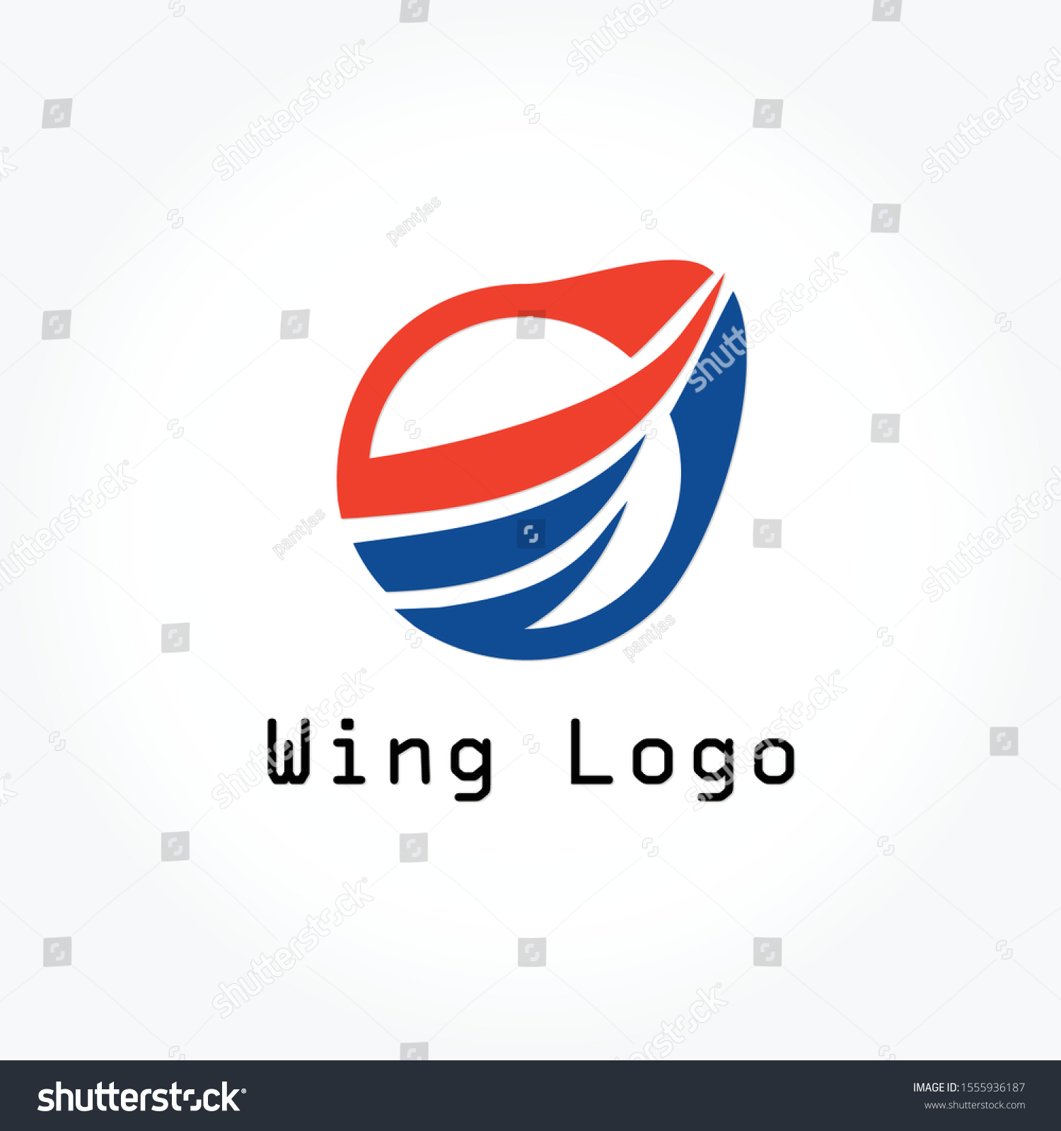 Wing Logo Concept Vector Illustration Stock Vector (Royalty Free ...