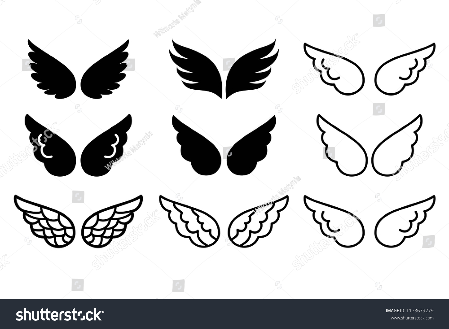 64,427 Angel wings icon Images, Stock Photos & Vectors | Shutterstock