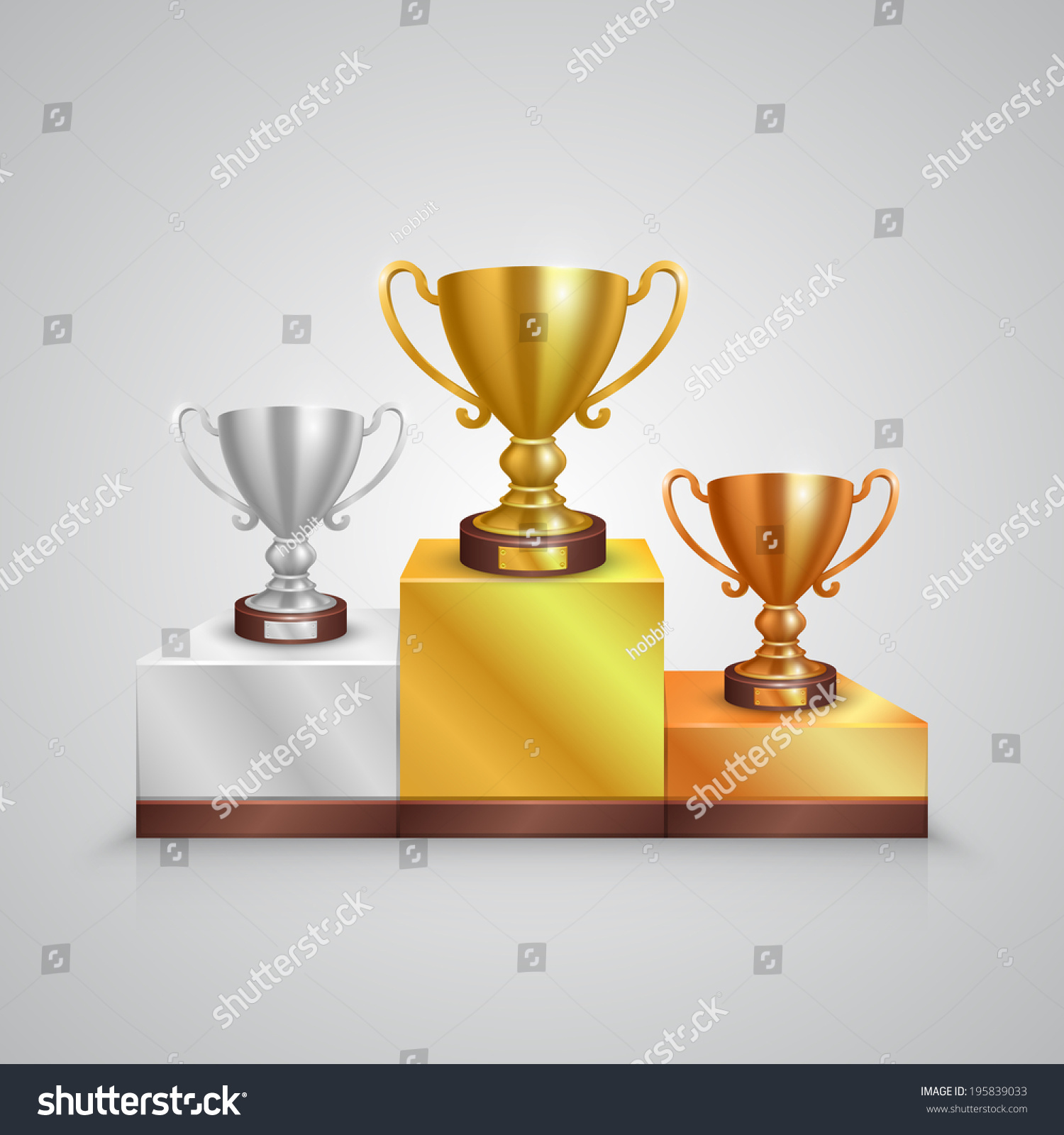 Winner Cup Vecto Stock Vector (Royalty Free) 195839033 | Shutterstock