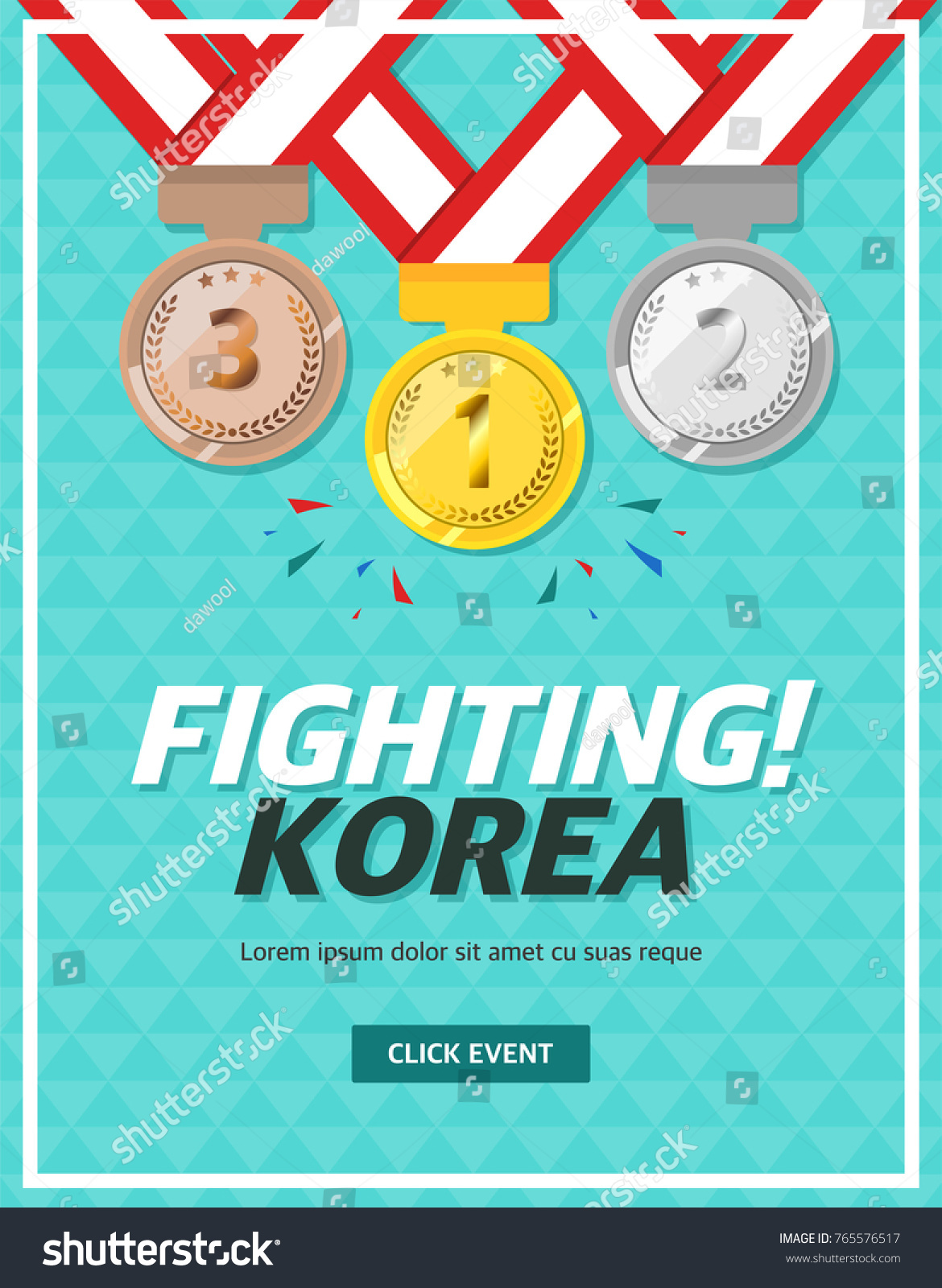 Winning Event Banner Template Stock Vector (Royalty Free) 765576517 ...