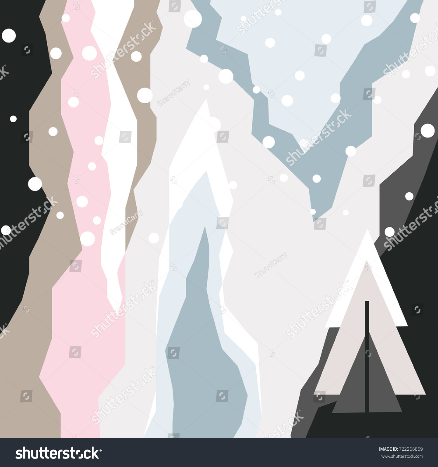 Winter Mood Backgrounds Vector Art Surface Stock Vector (Royalty Free ...