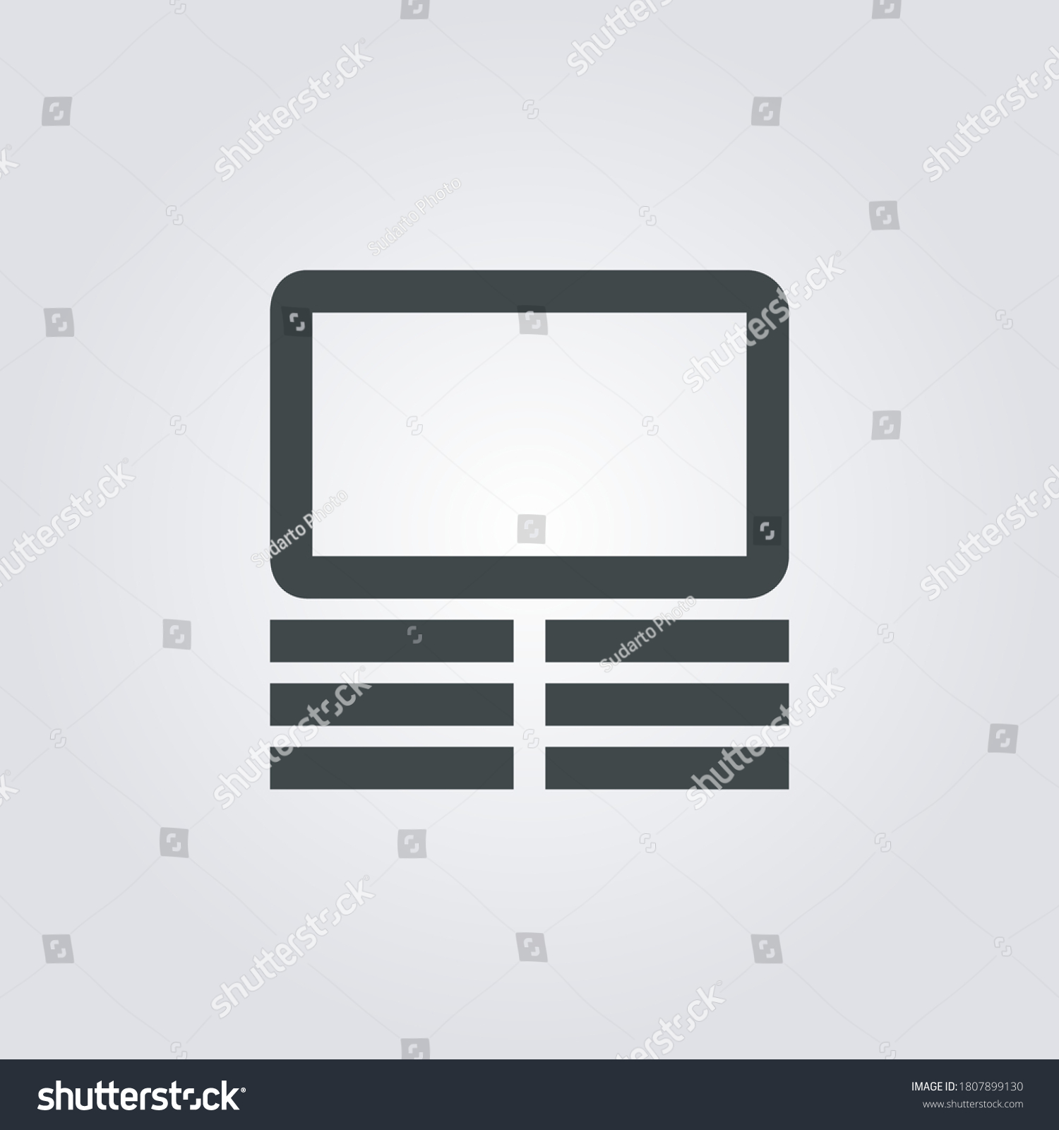 Wireframe Icon Wireframe Symbol Isolated On Stock Vector (Royalty Free ...