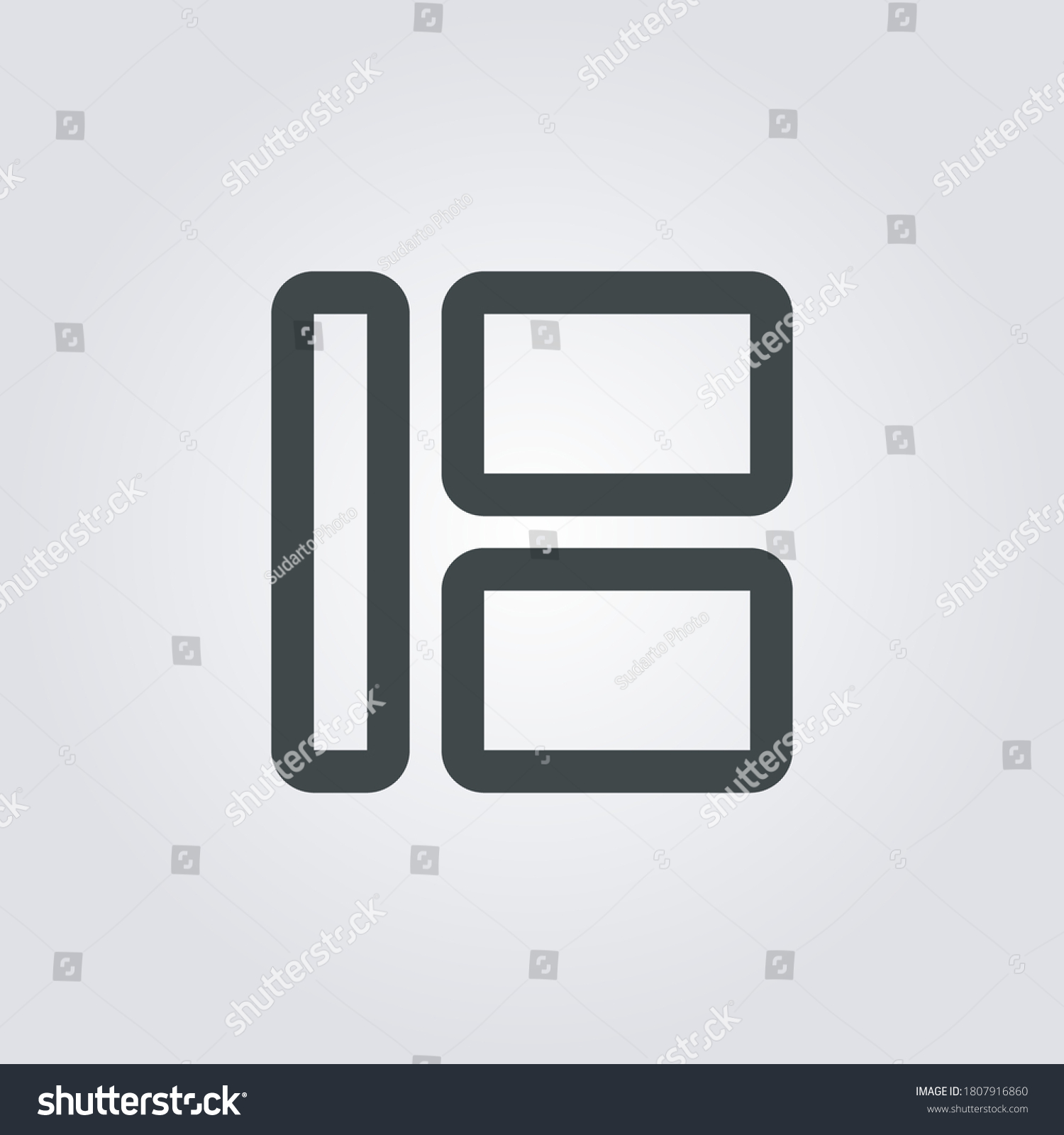 Wireframe Icon Wireframe Symbol Isolated On Stock Vector (Royalty Free ...
