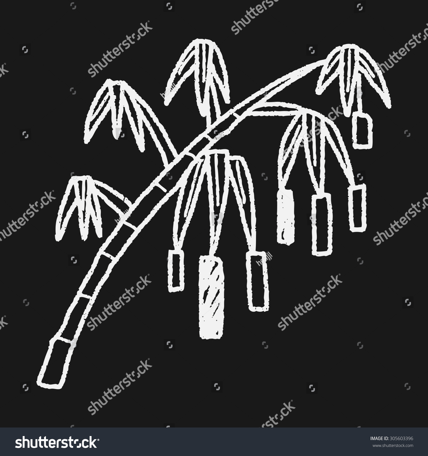 Wishing Tree Doodle Stock Vector (Royalty Free) 305603396 | Shutterstock