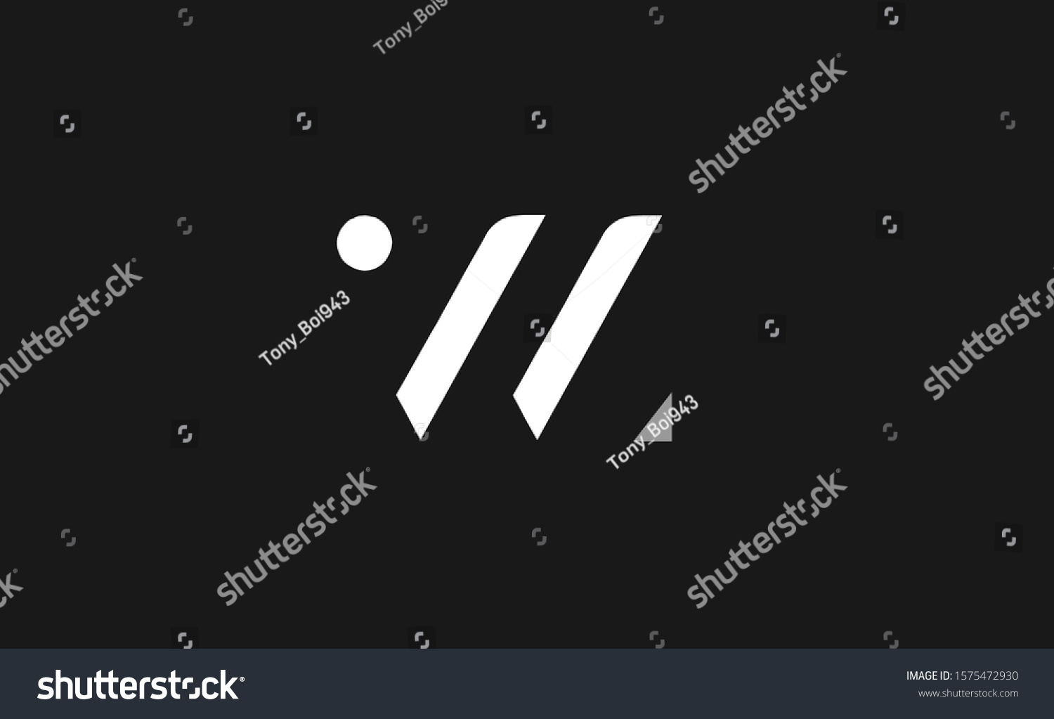 Wl Letter Logo Design Template Vector Stock Vector (Royalty Free ...
