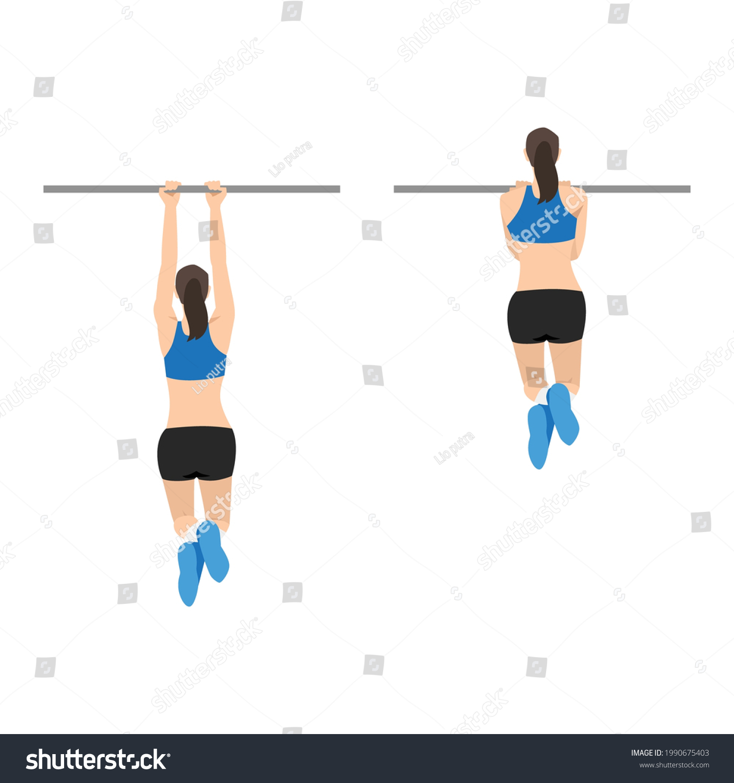 3,537 Chin up exercise Images, Stock Photos & Vectors | Shutterstock