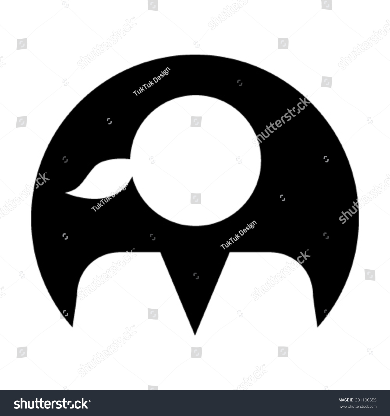 Woman User Icon Vector Stock Vector (Royalty Free) 301106855 | Shutterstock