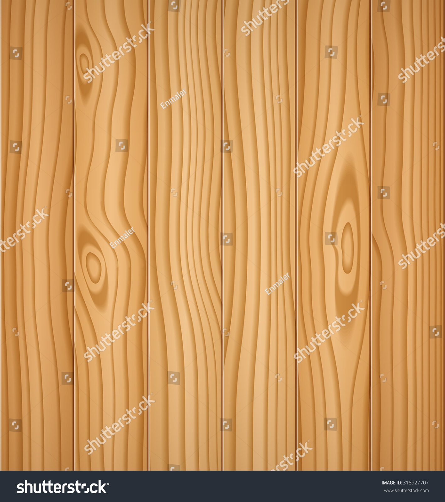 Wood Texture Realistic Vector Illustration Stock Vector (Royalty Free ...