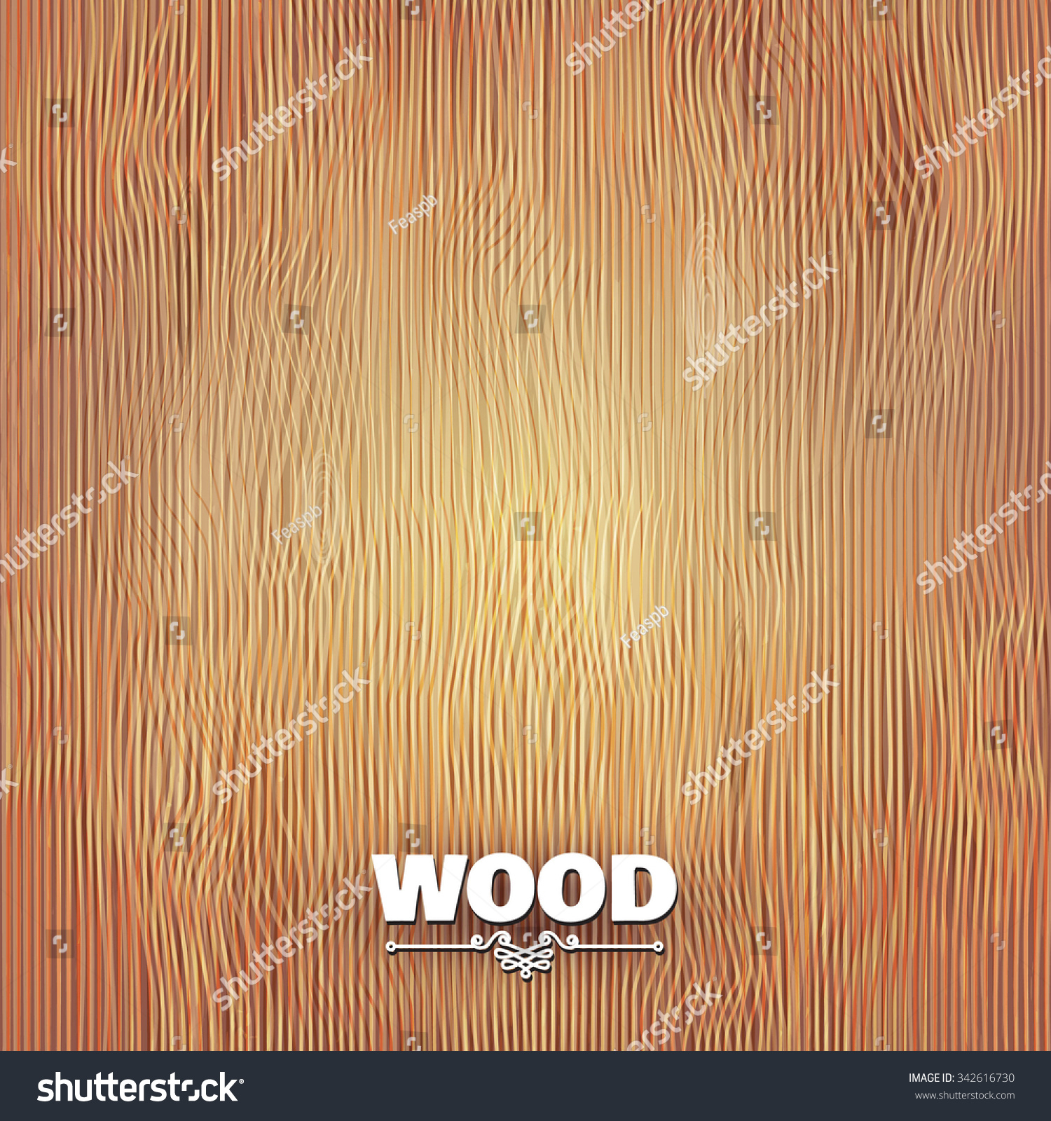 Wood Texture Template Vector Illustration Stock Vector (Royalty Free ...