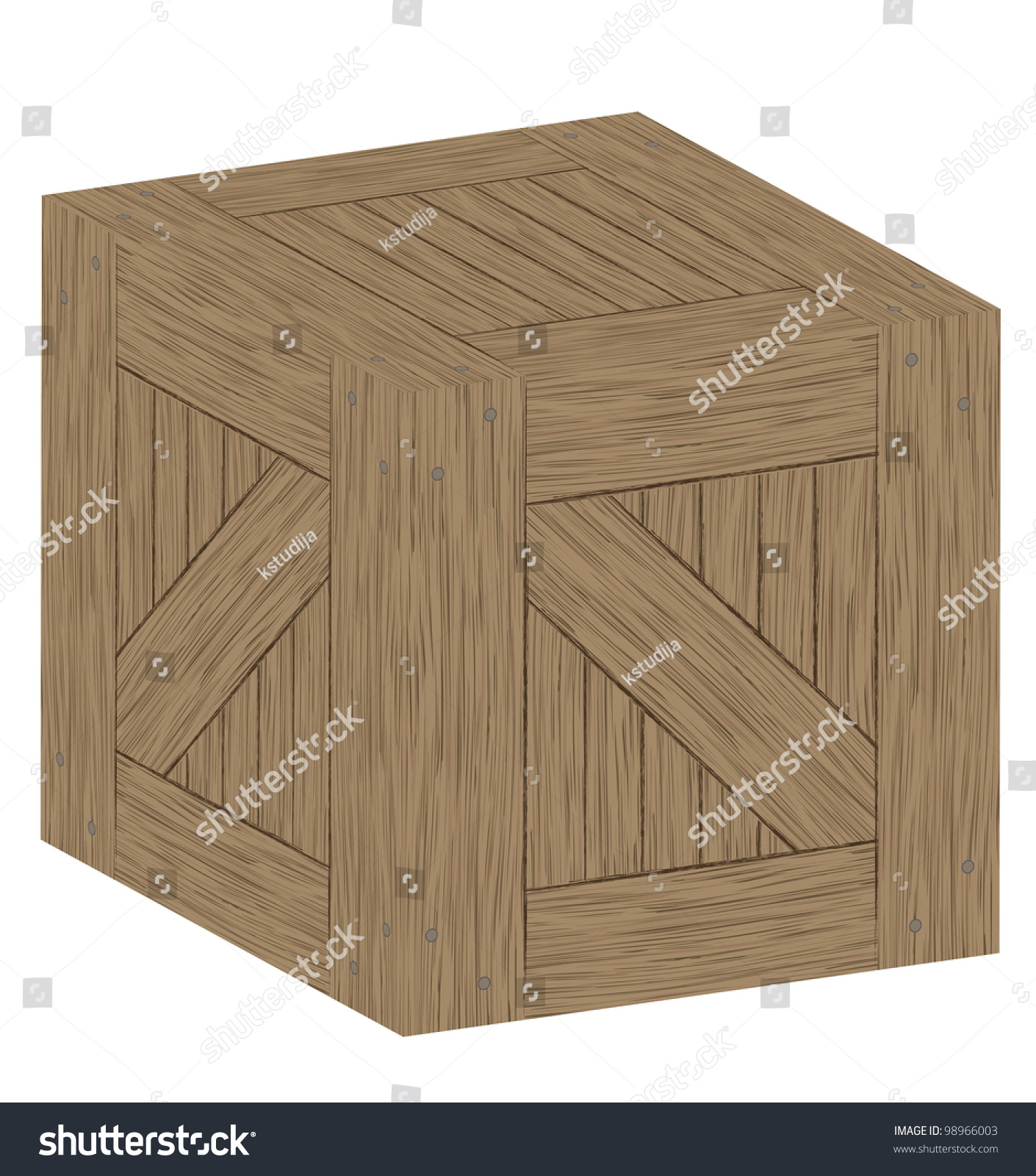Wooden Crate Box Vector Background: เวกเตอร์สต็อก (ปลอดค่าลิขสิทธิ์ ...