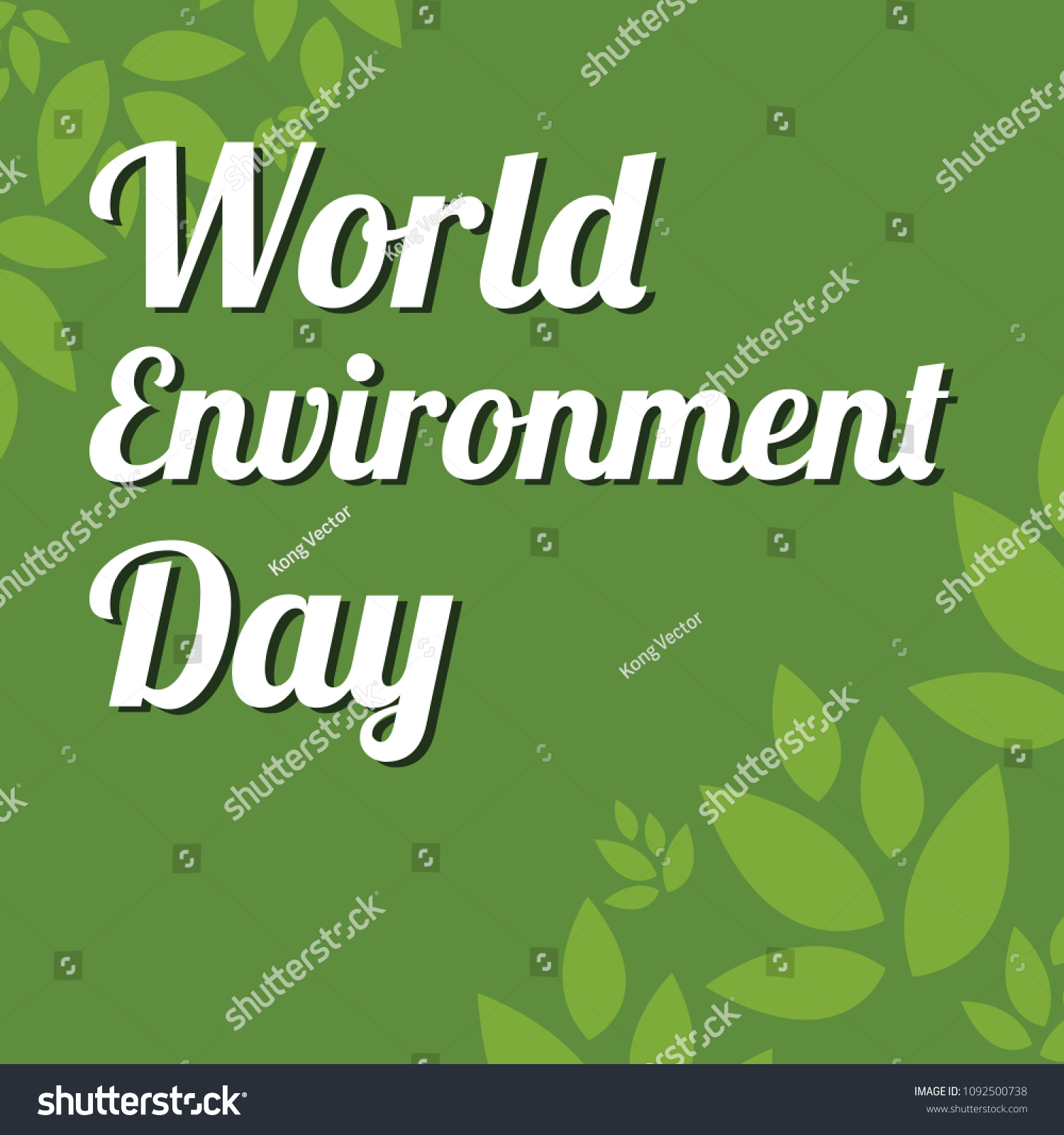 Word Environment Day Background Tree: เวกเตอร์สต็อก (ปลอดค่าลิขสิทธิ์ ...
