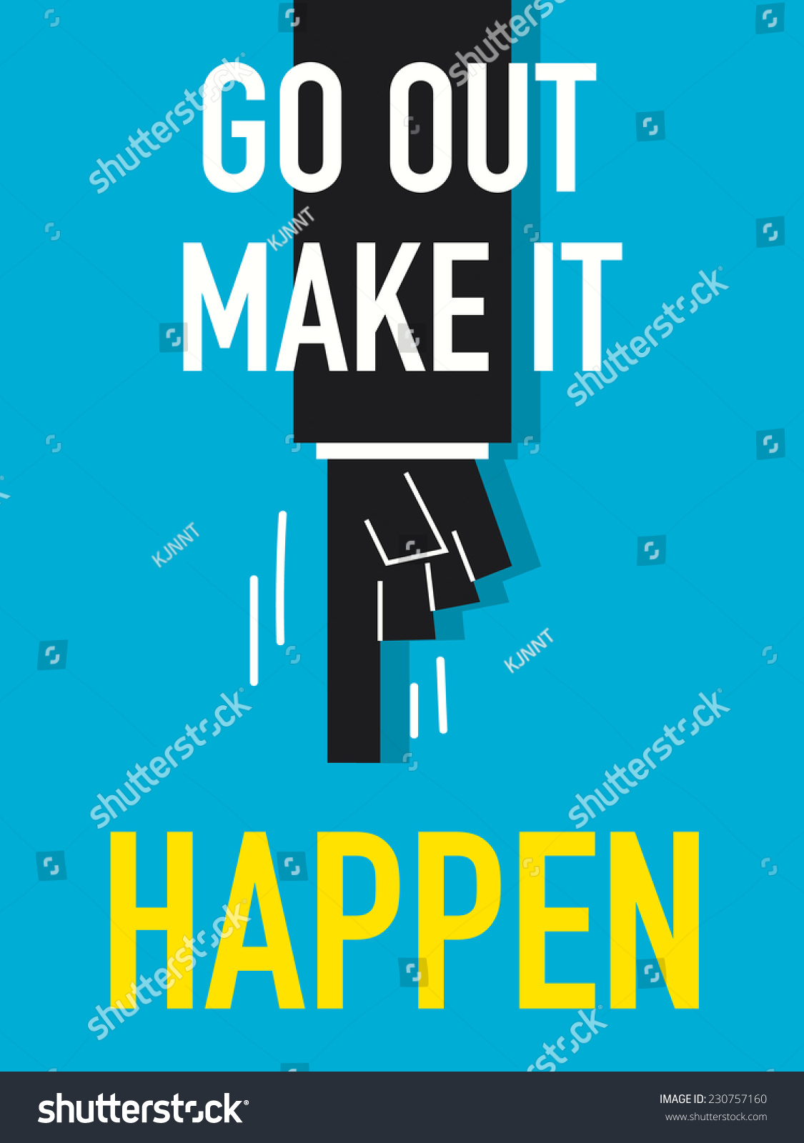 Word Happen Vector Illustration Stock Vector (Royalty Free) 230757160 ...
