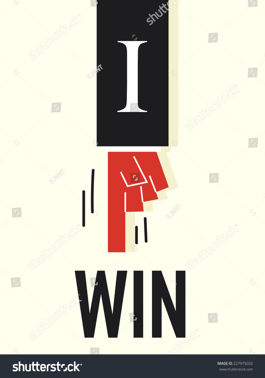 Word Win Vector Illustration Stock Vector (Royalty Free) 227975032 ...