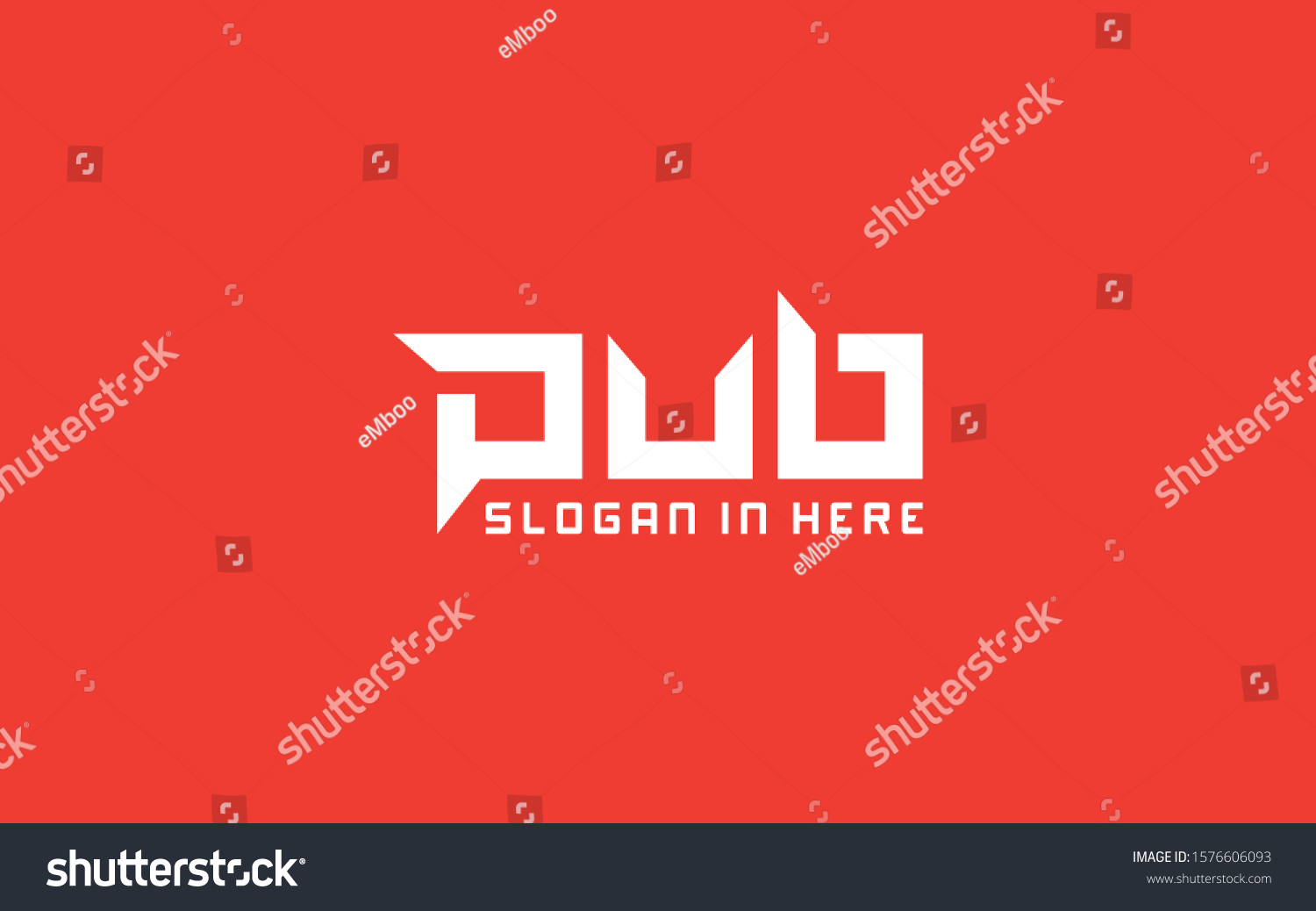 Word Mark Logo Modern Simple Shape 스톡 벡터(로열티 프리) 1576606093 | Shutterstock