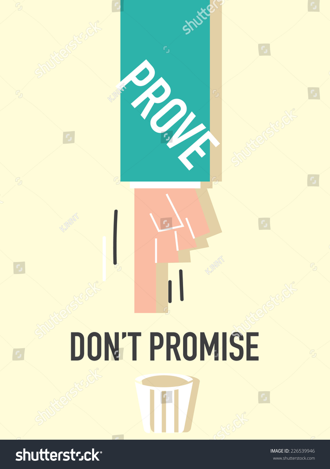 Word Prove Vector Illustration Stock Vector (Royalty Free) 226539946 ...