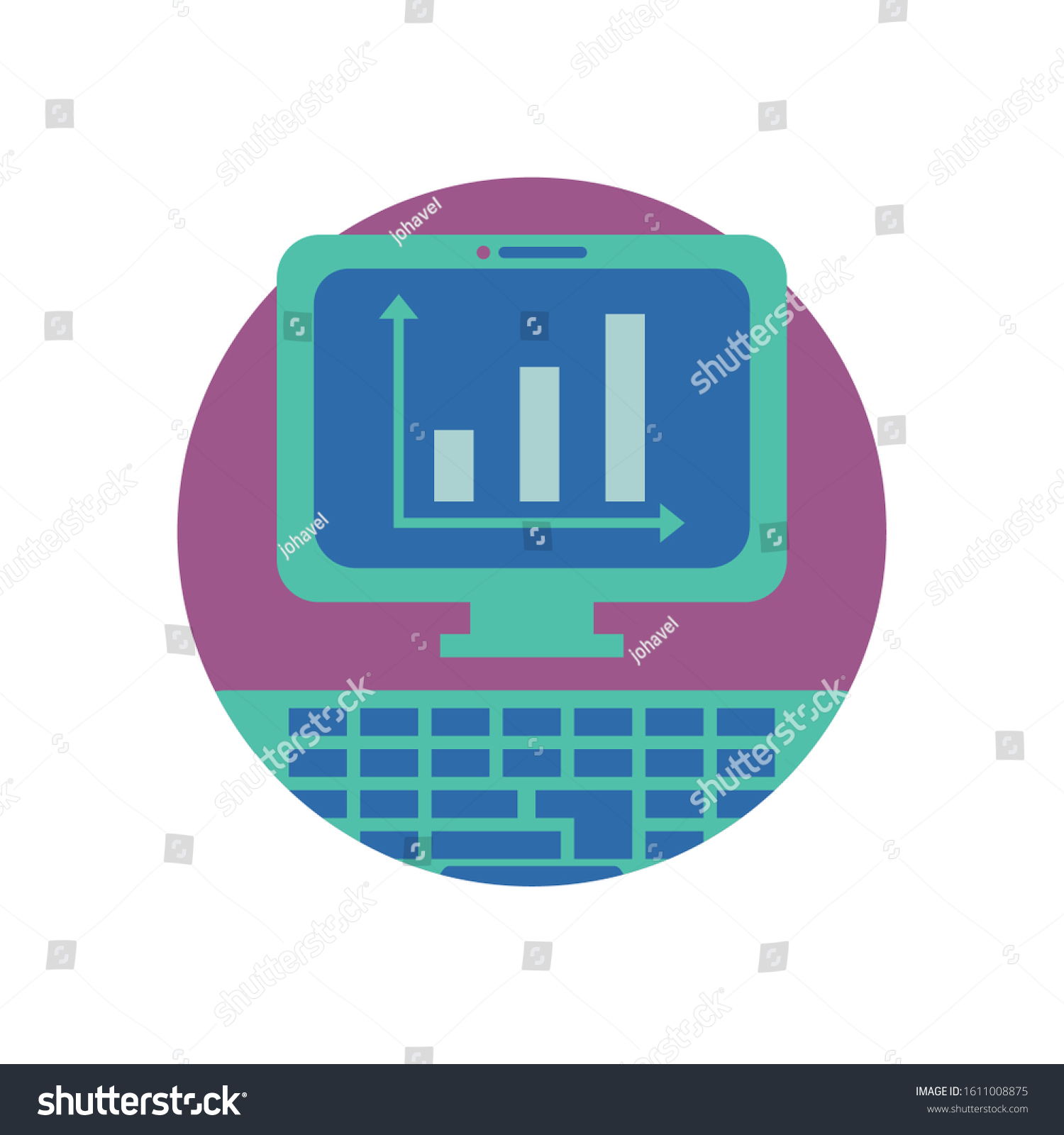 Workflow Inside Computer Design Infographic Data Stock Vector (Royalty Free) 1611008875 ...