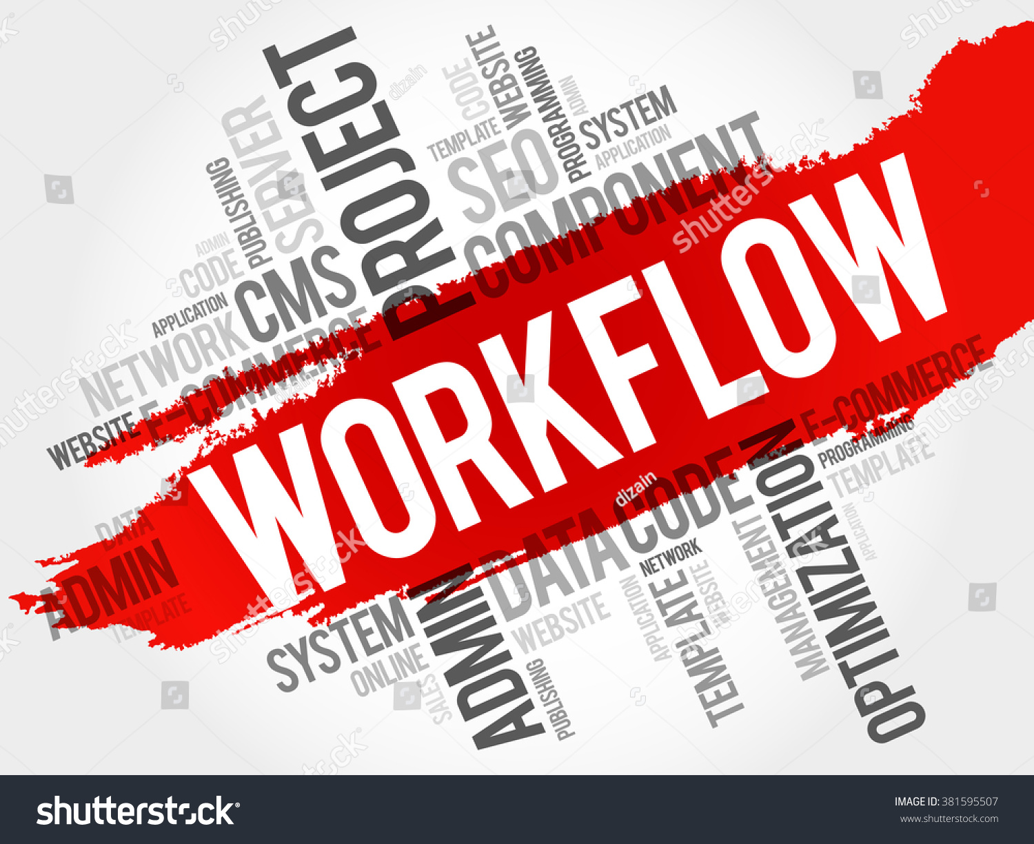 Workflow Word Cloud Business Concept Stock Vector (Royalty Free ... Workflow Word Cloud Business Concept Stock Vector (Royalty Free ...