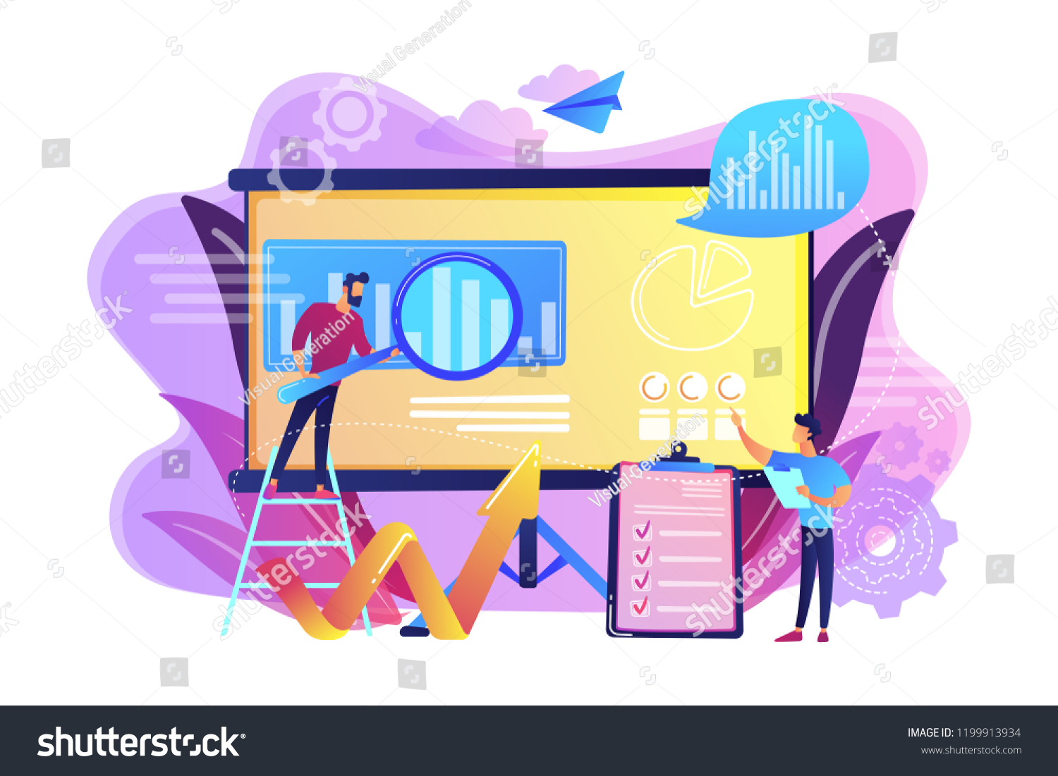 Workgroup Admit Identify Measure Prioritize Implement Stock Vector ... Workgroup Admit Identify Measure Prioritize Implement Stock Vector ...