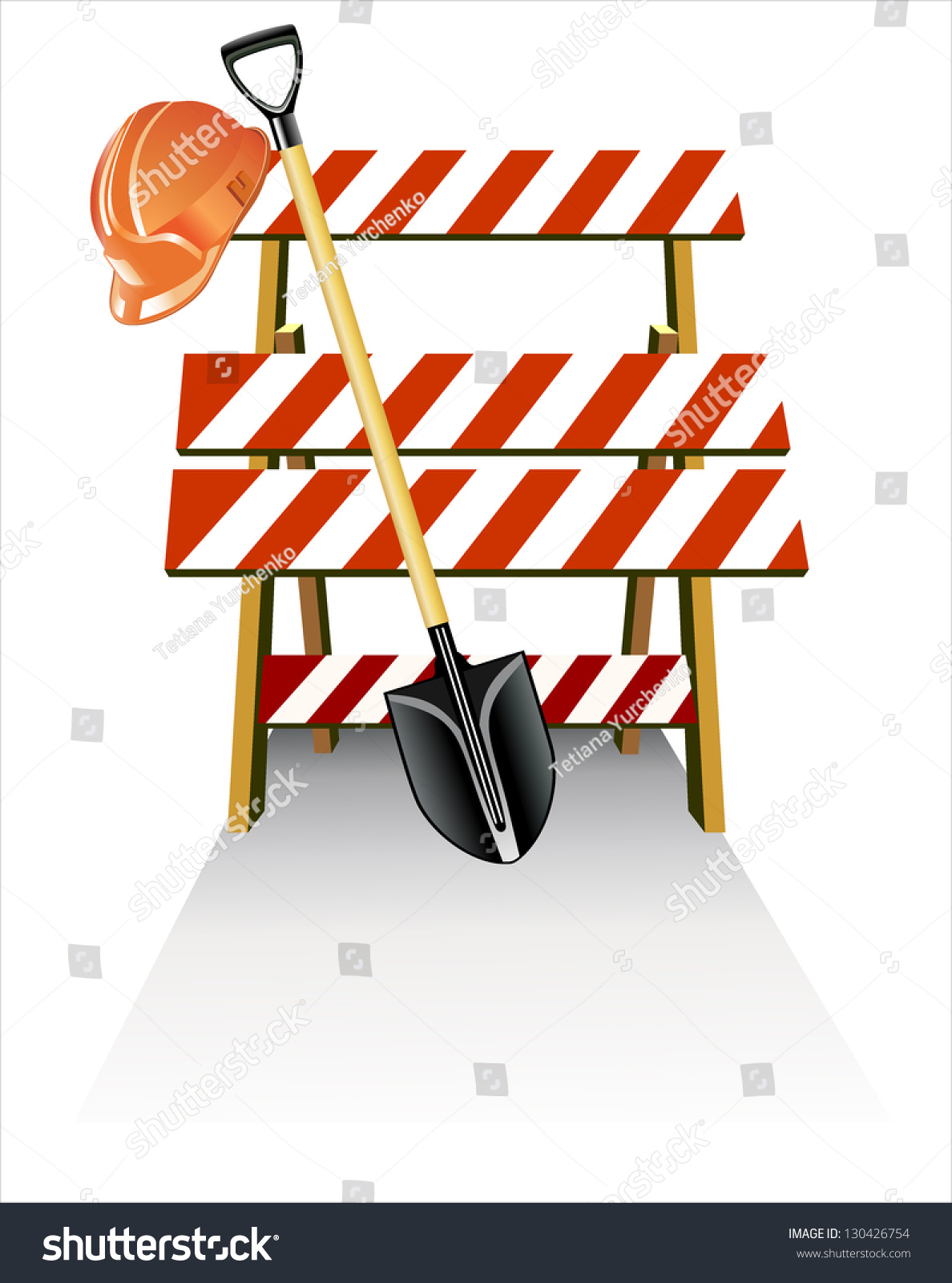Working Objects Road Repair Construction Vector: เวกเตอร์สต็อก (ปลอดค่า ...