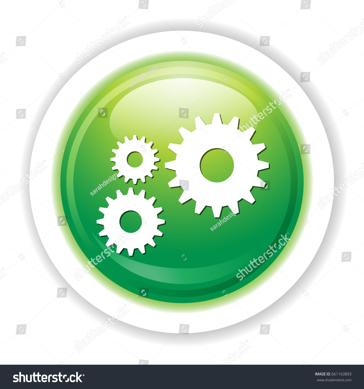 Working Wheels Icon Stock Vector (Royalty Free) 661163893 | Shutterstock