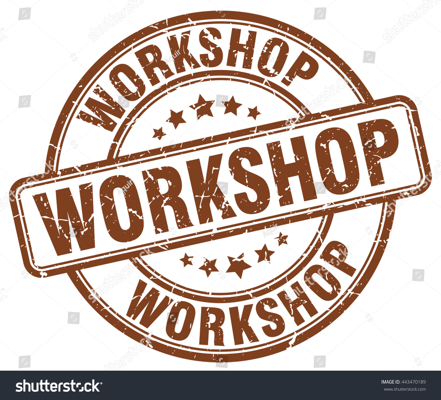 Workshop Stamp Stock Vector (Royalty Free) 443470189 | Shutterstock