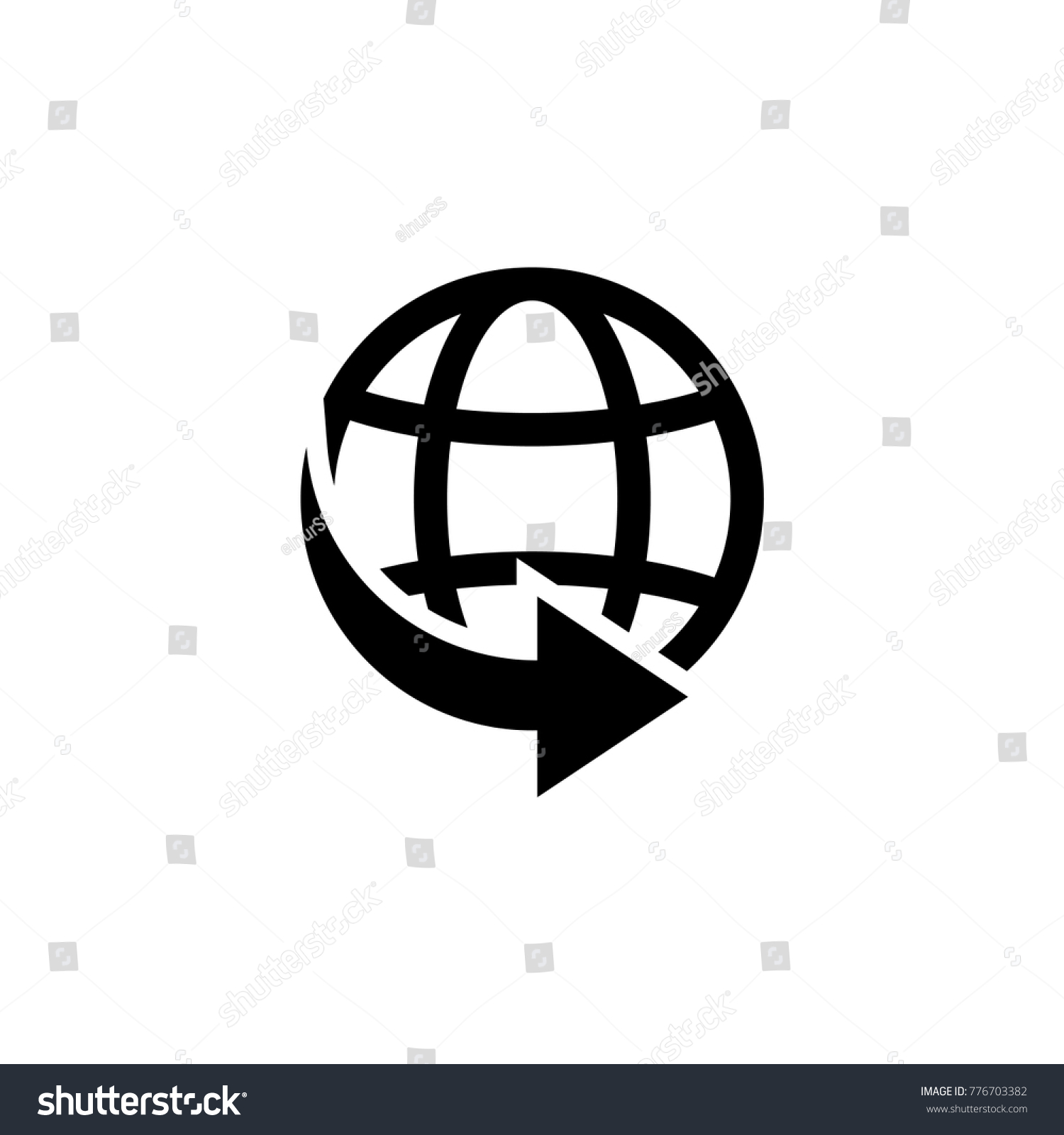 World Delivery Icon Stock Vector (Royalty Free) 776703382 | Shutterstock