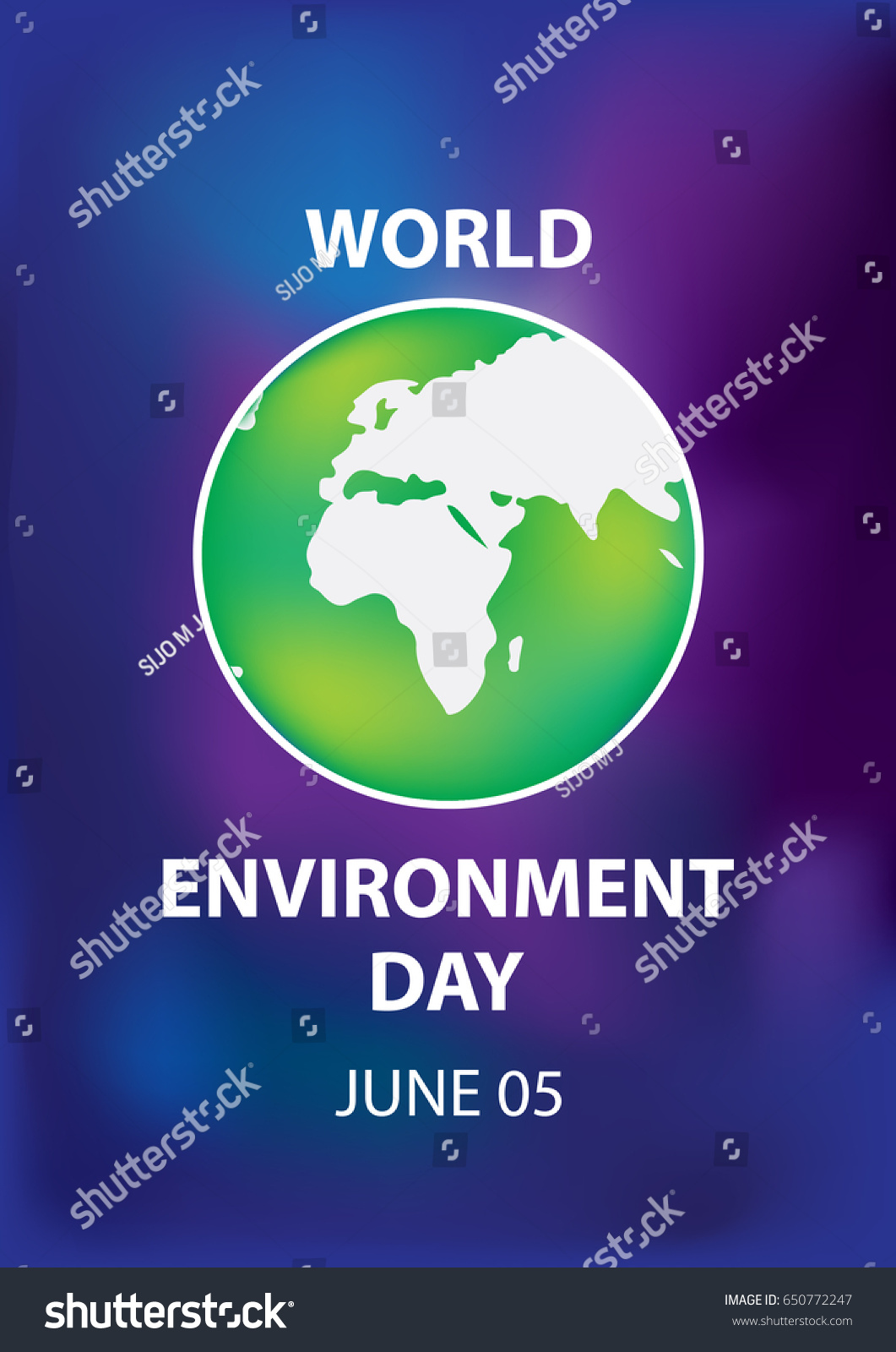 World Environment Day Card Stock Vector (Royalty Free) 650772247