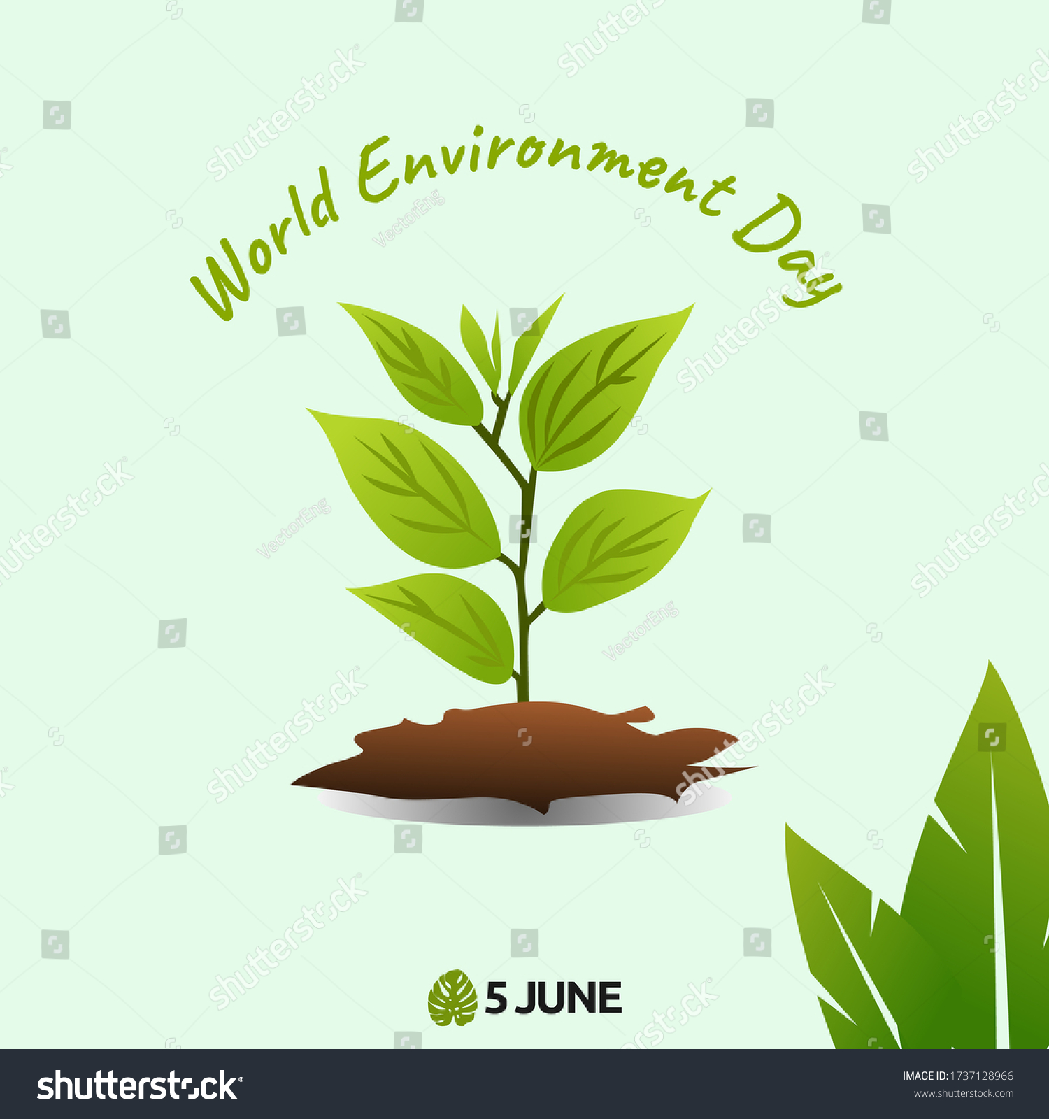 World Environment Day Vector Illustration Stock Vector (Royalty Free ...