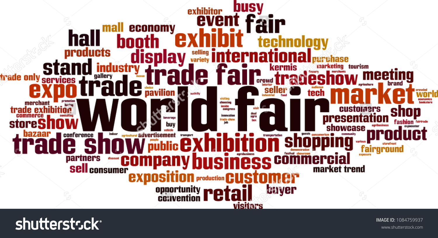 World Fair Word Cloud Concept Vector Stock Vector (Royalty Free ...