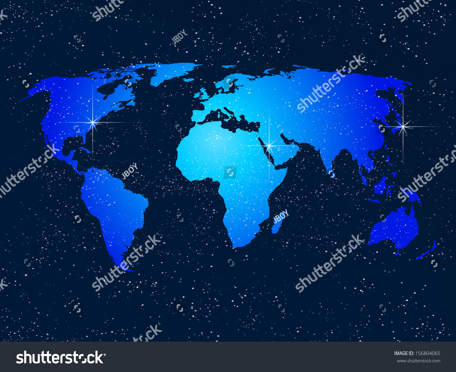 World Globe Background Stock Vector (Royalty Free) 156804065