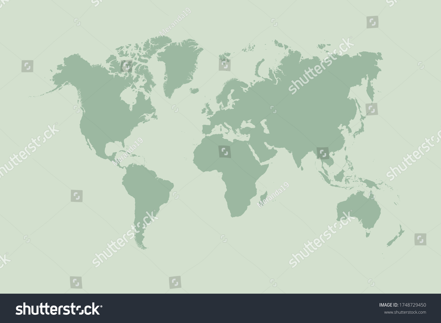 World Map Background Simple Design Stock Vector (Royalty Free ...