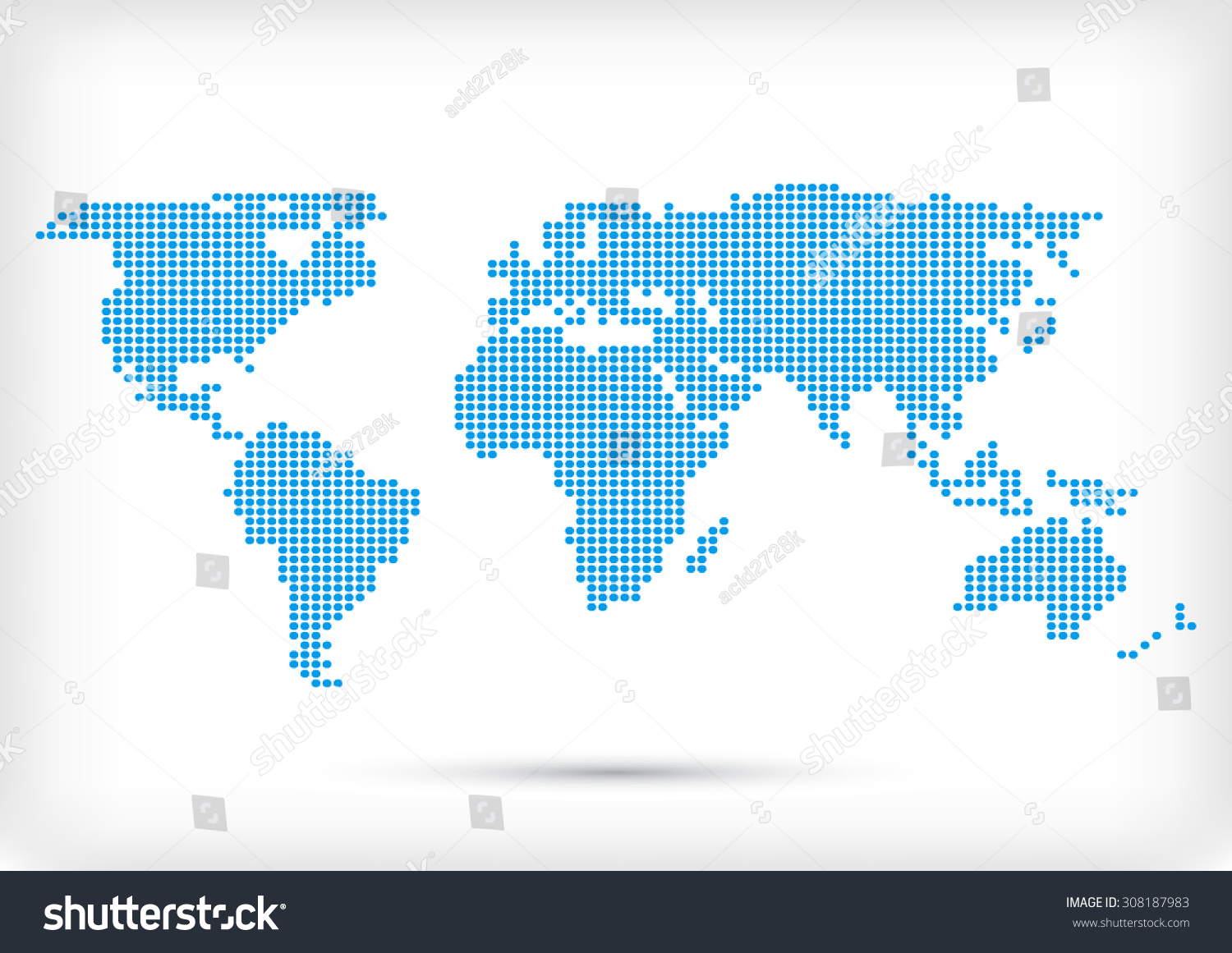 World Map Business Infographics Vector Graphs Stock Vector (Royalty ...