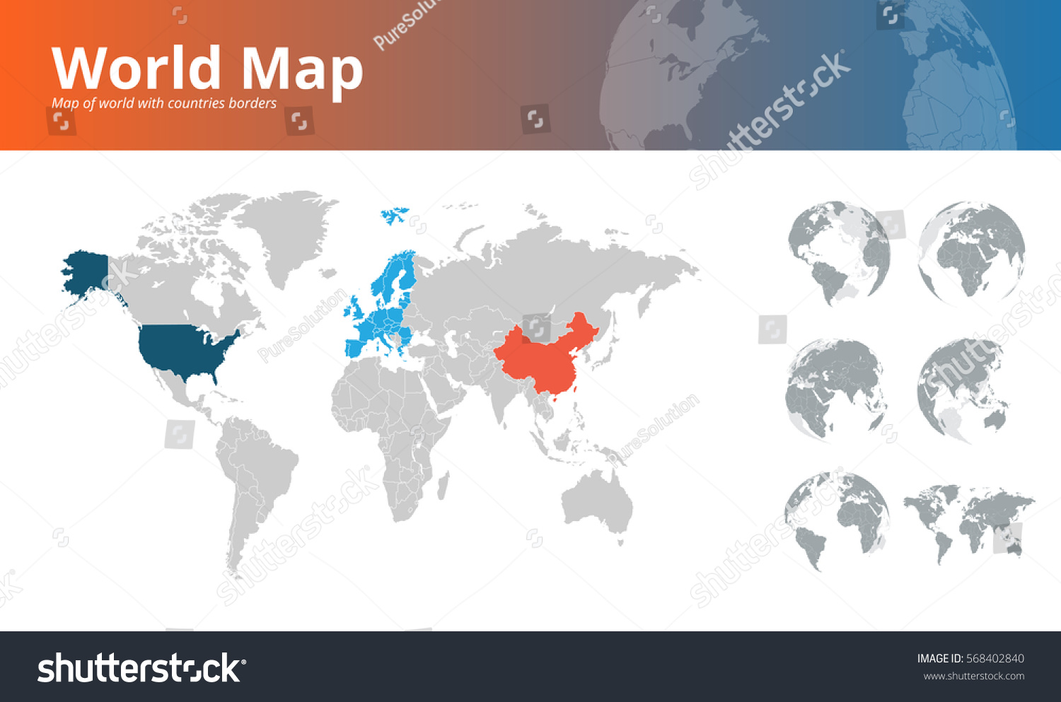 World Map Concept Web Design Background Stock Vector (Royalty Free ...