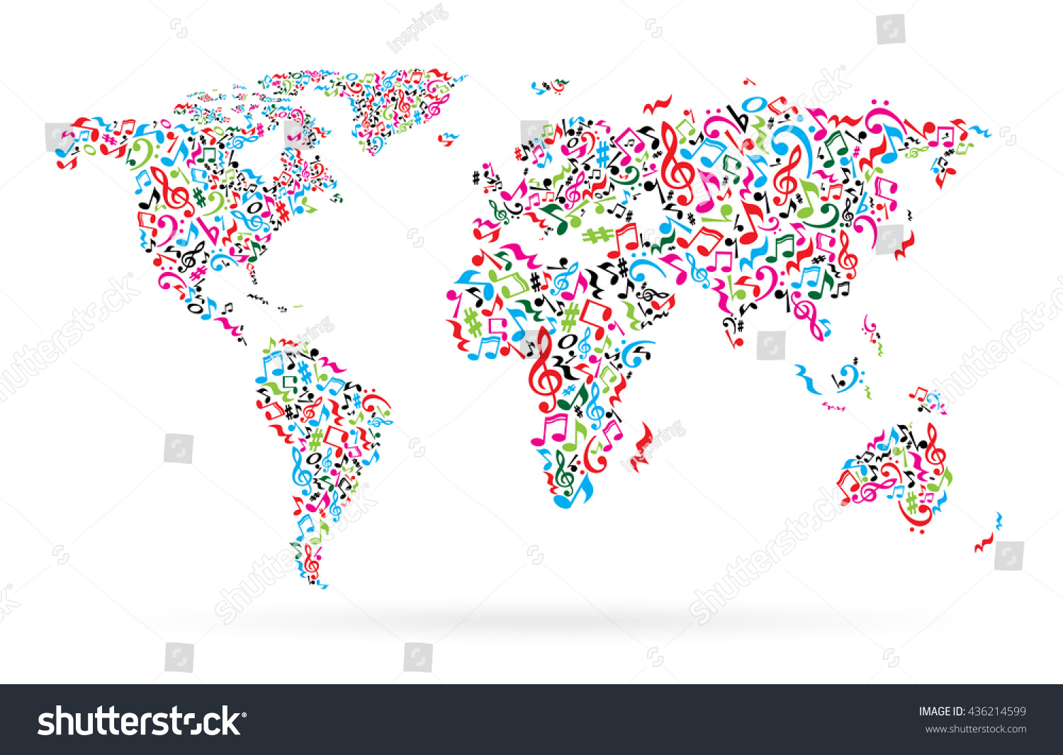 5,244 Music notes world Images, Stock Photos & Vectors | Shutterstock