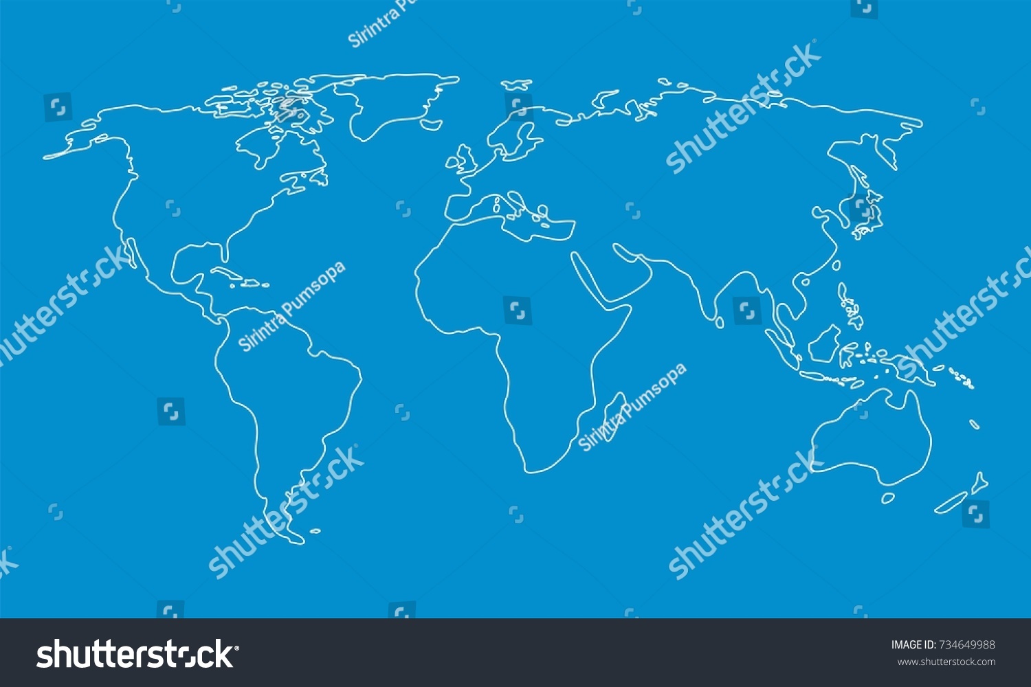 World Map Outline Graphic Freehand Drawing: Stock-Vektorgrafik ... World Map Outline Graphic Freehand Drawing: Stock-Vektorgrafik ...