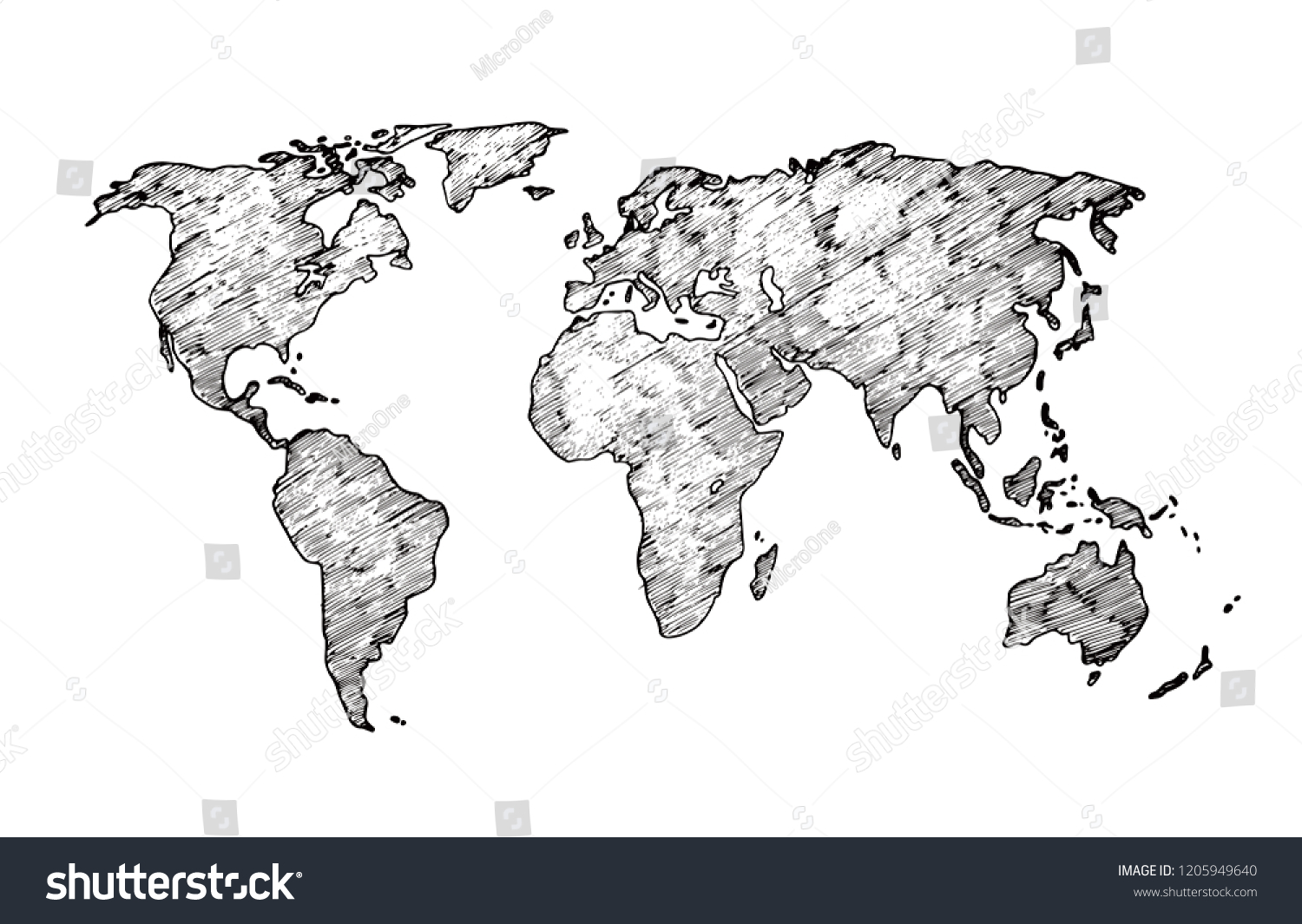 52,351 Continents sketch Images, Stock Photos & Vectors | Shutterstock