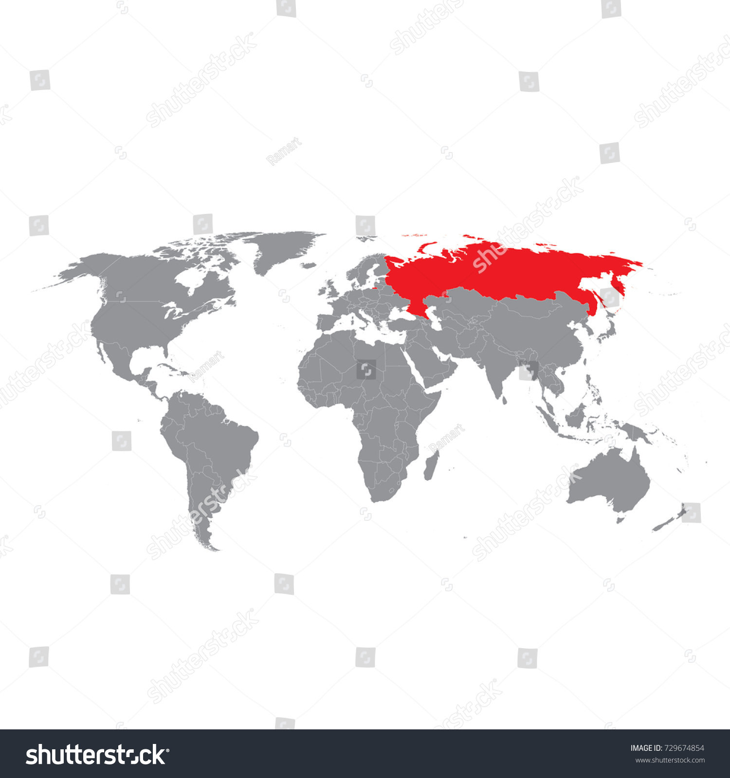 World Map All Country Borders: เวกเตอร์สต็อก (ปลอดค่าลิขสิทธิ์ ...
