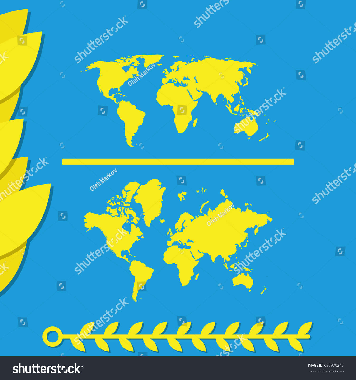 World Maps Icon Stock Vector (Royalty Free) 635970245 | Shutterstock