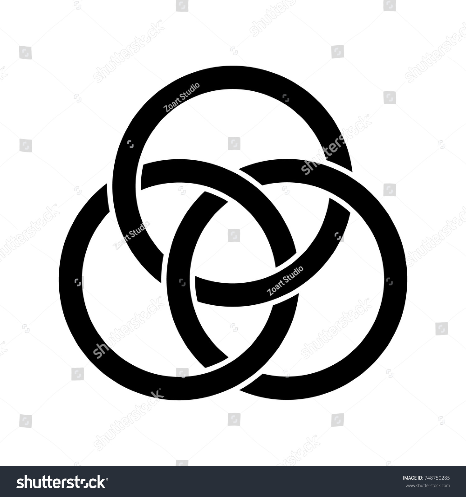 401 Three intertwined circles Images, Stock Photos & Vectors | Shutterstock