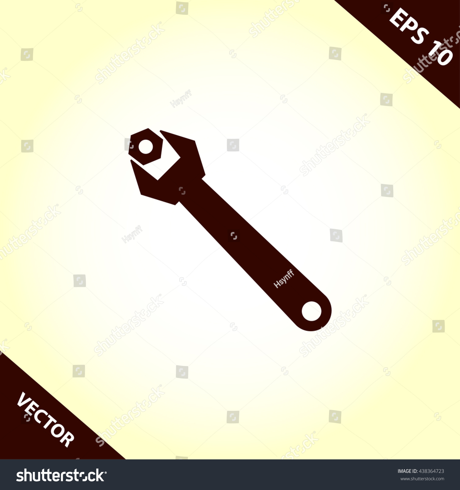Wrench Icon Stock Vector (Royalty Free) 438364723 | Shutterstock