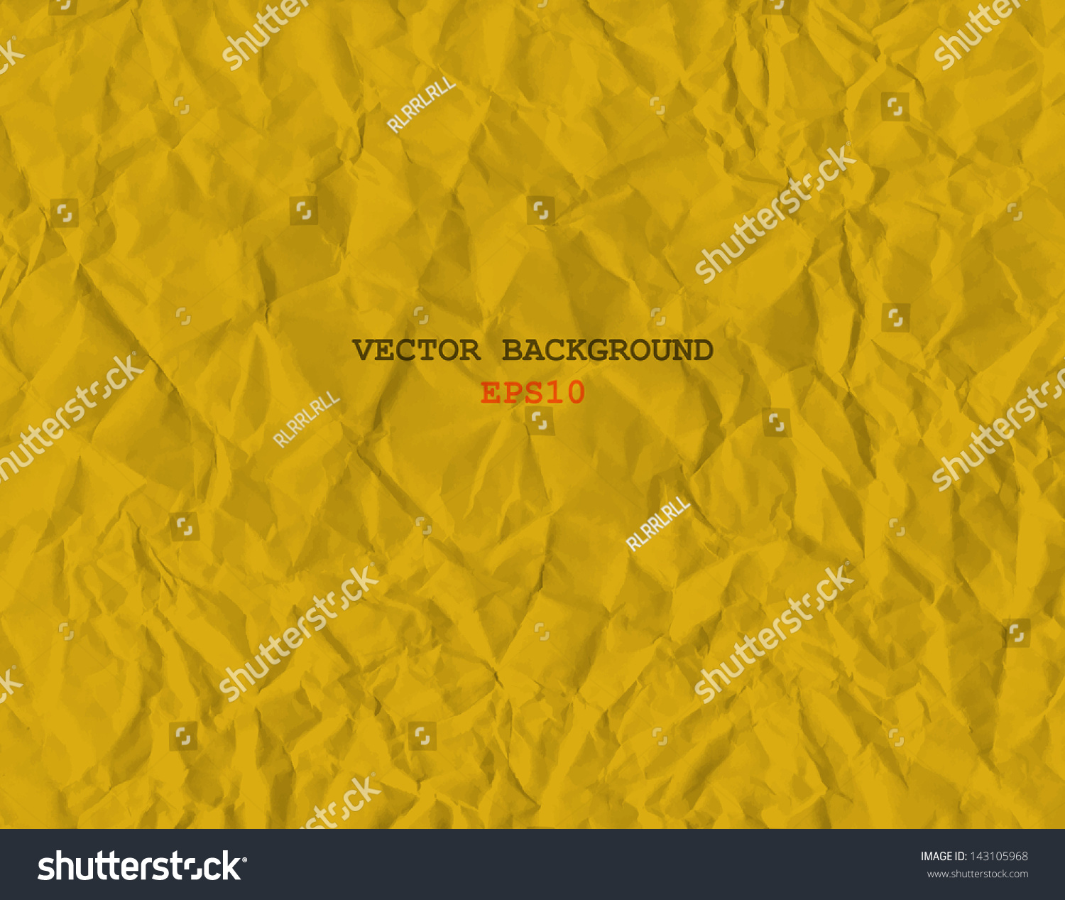Wrinkled Paper Vector Background Eps8 Stock Vector (Royalty Free ...