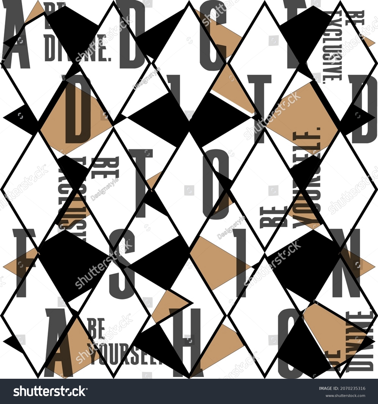 Writing Font Zigzag Line Pattern Abstract Stock Vector Royalty Free 2070235316 Shutterstock