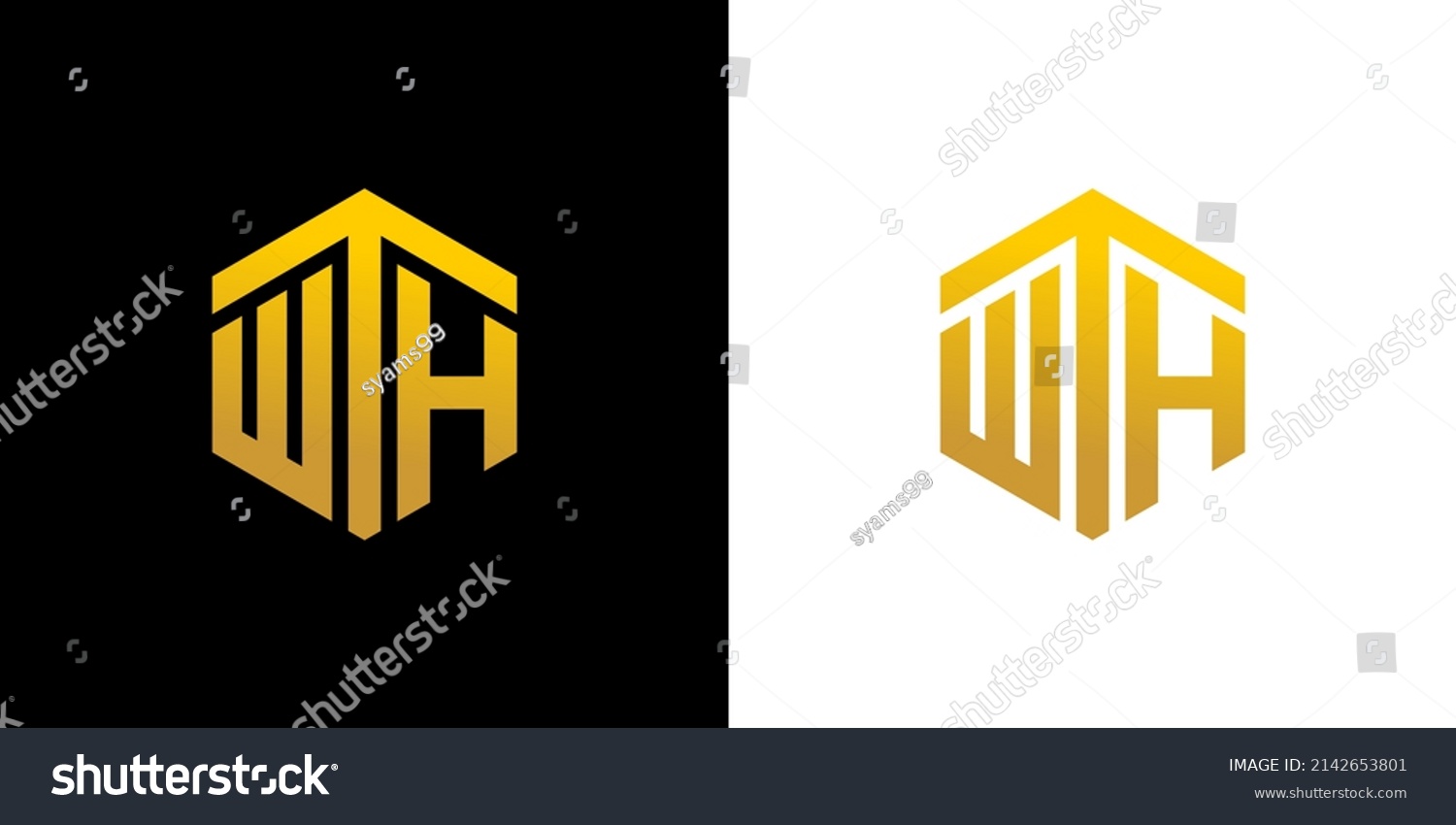 Wth Letter Logo Design Polygon Monogram Stock Vector (Royalty Free ... Wth Letter Logo Design Polygon Monogram Stock Vector (Royalty Free ...