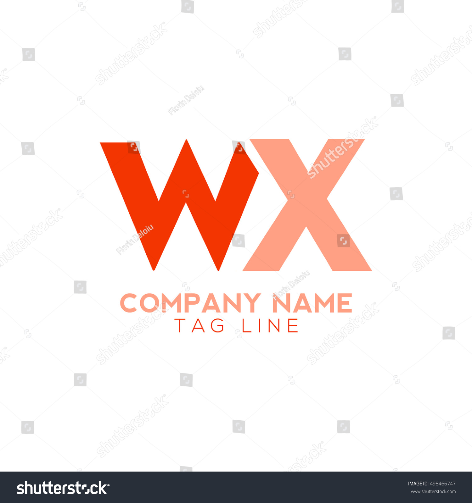 Wx Logo Stock Vector (Royalty Free) 498466747 | Shutterstock
