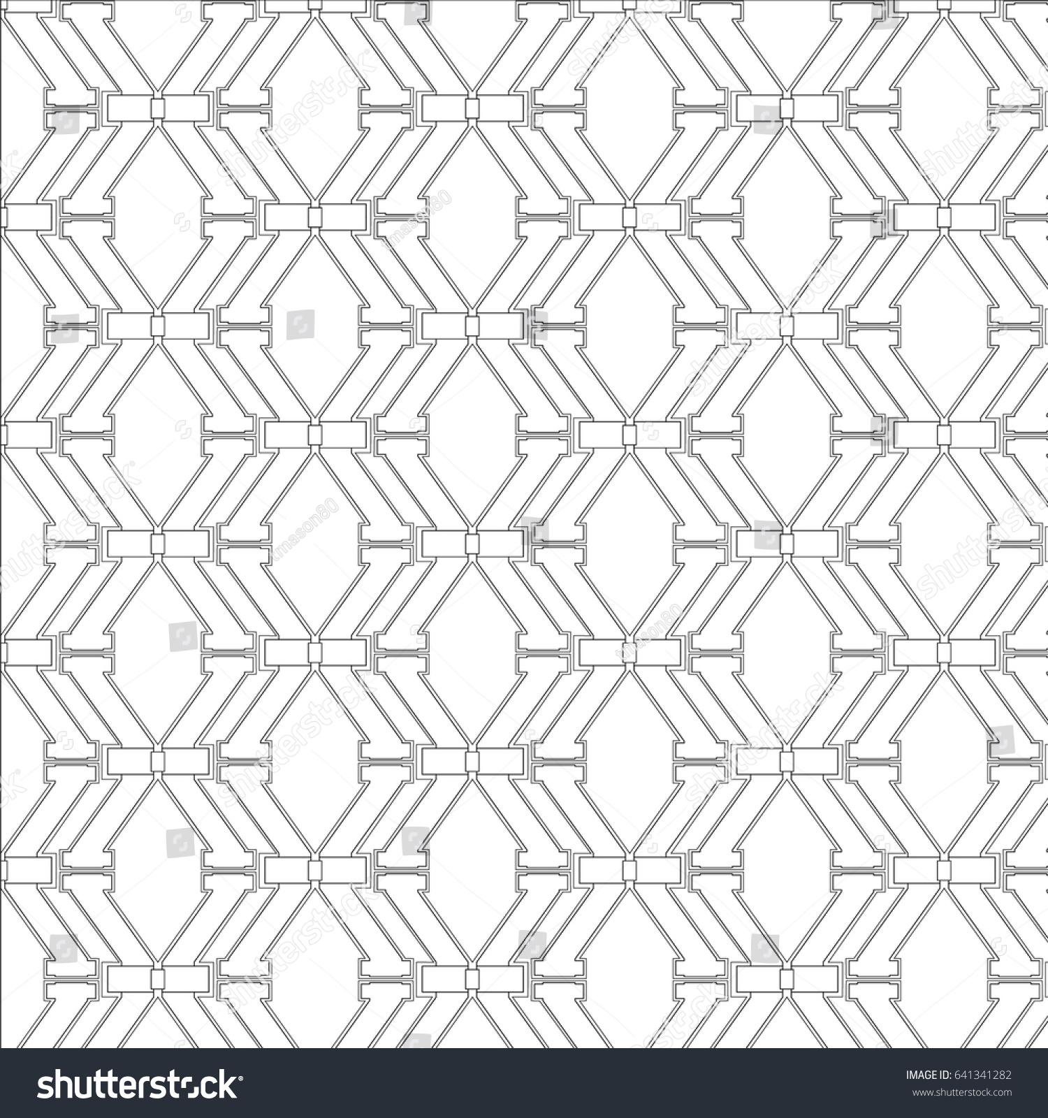 X Diamond Grid Stock Vector (Royalty Free) 641341282 | Shutterstock